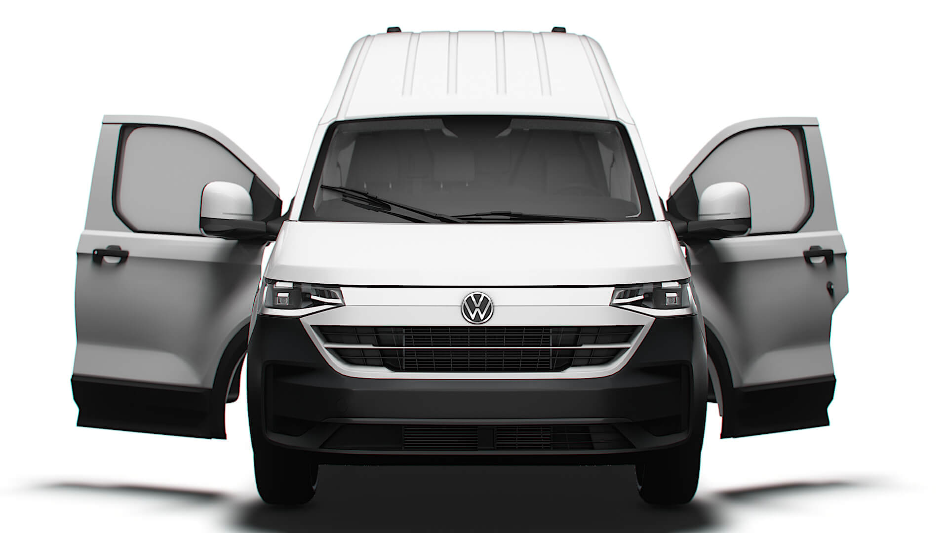 VW Transporter Van L1H2 2Sd HQ Interior 2025 - 3D Model by Creator 3D