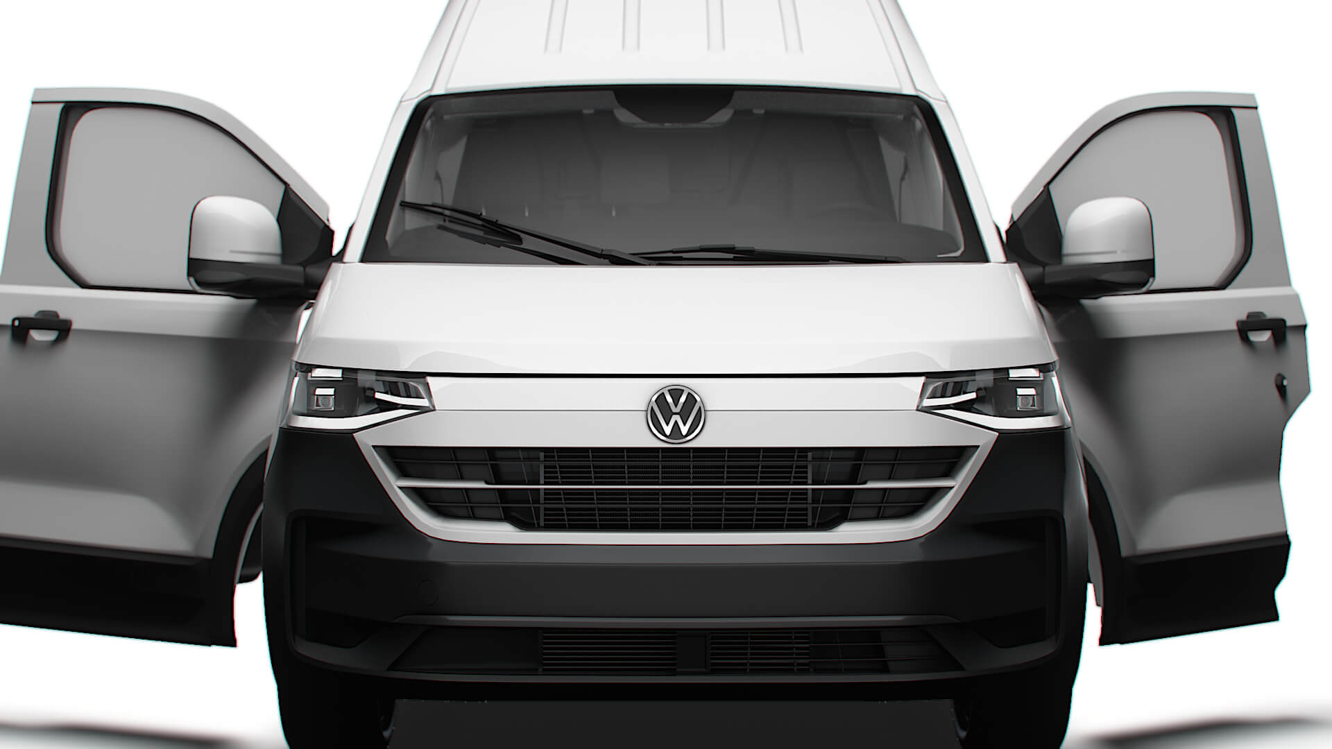VW Transporter Van L1H2 2Sd HQ Interior 2025 - 3D Model by Creator 3D
