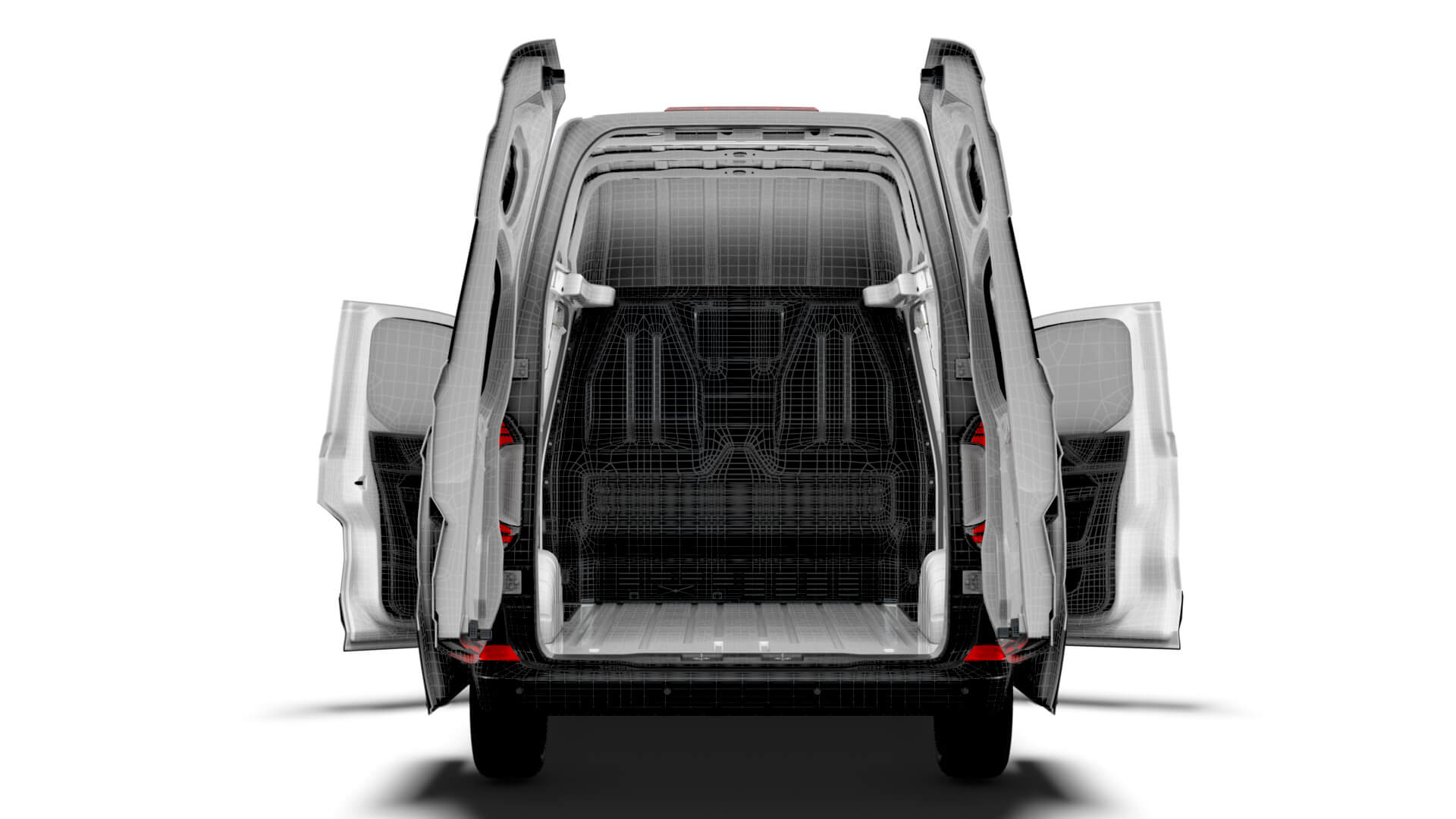 VW Transporter Van L1H2 2Sd HQ Interior 2025 - 3D Model by Creator 3D