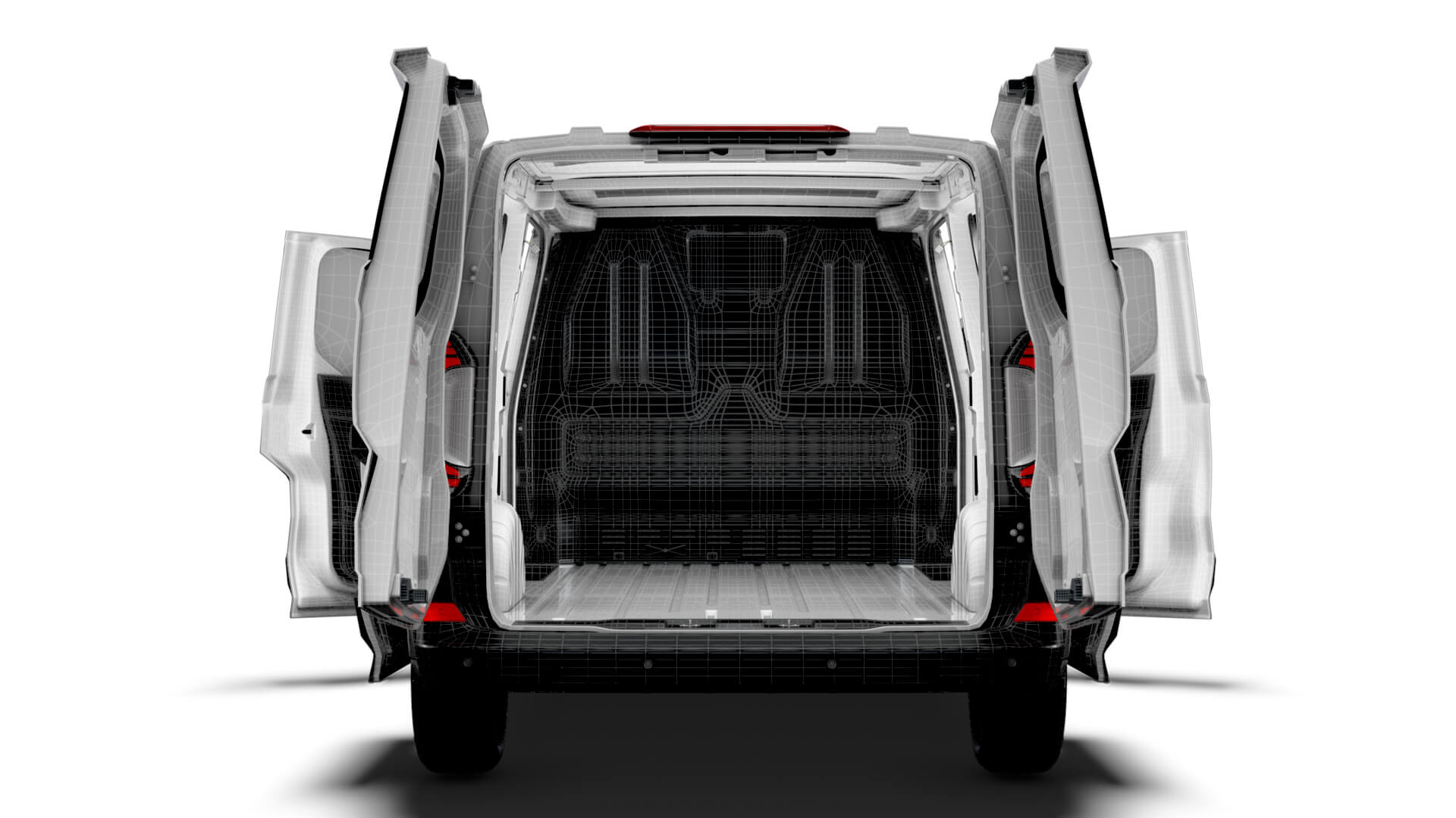 VW Transporter Van L2H1 2Sd HQ Interior 2025 - 3D Model by Creator 3D