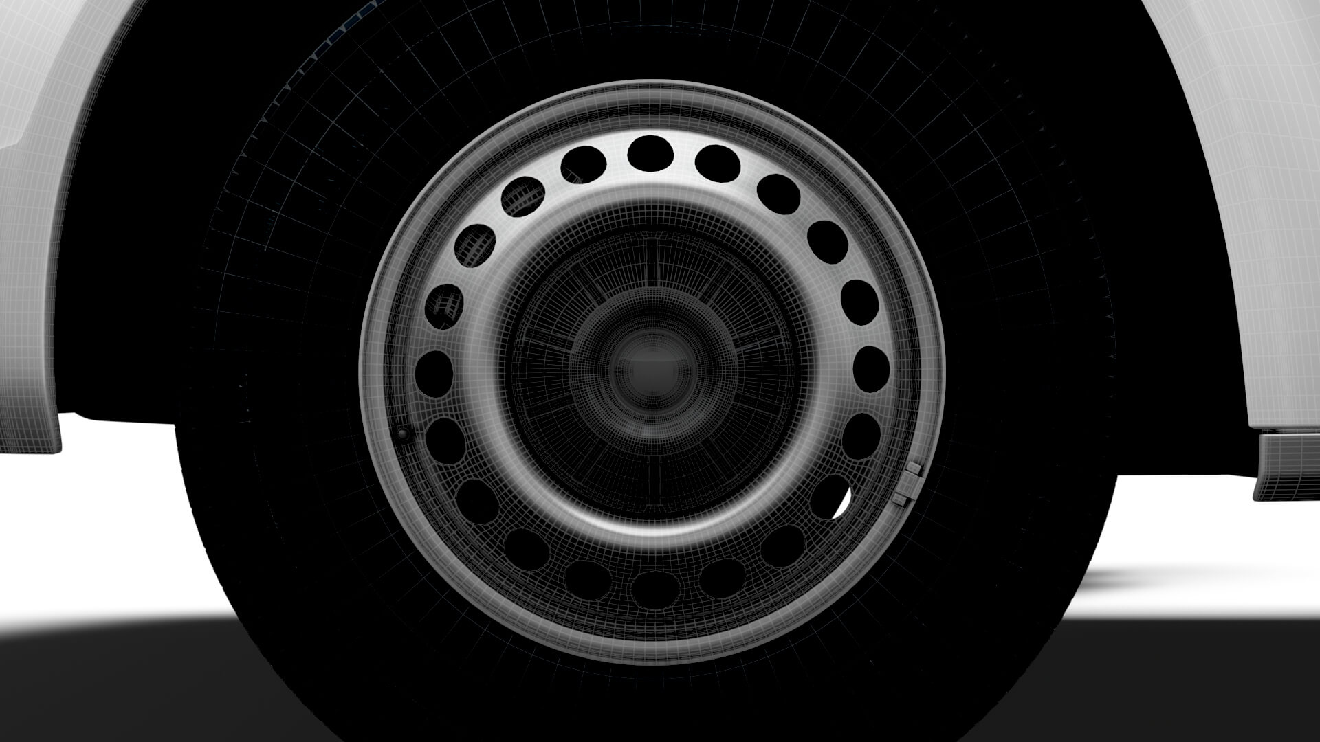 VW Transporter Van T6 L2H1 HQ Int 2020 - 3D Model by Creator 3D