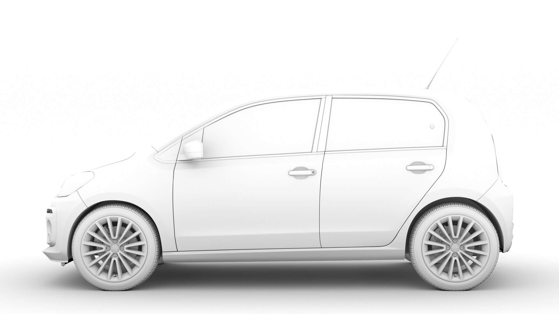 Vw Up 5d 2020 - 3D Model by Creator 3D