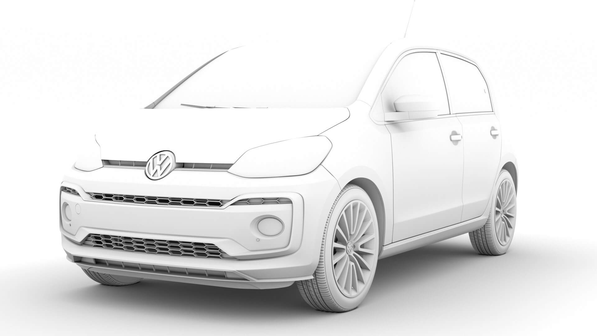 Vw Up 5d 2020 - 3D Model by Creator 3D