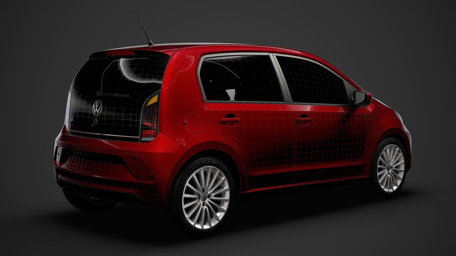 Vw Up 5d 2020 - 3D Model by Creator 3D