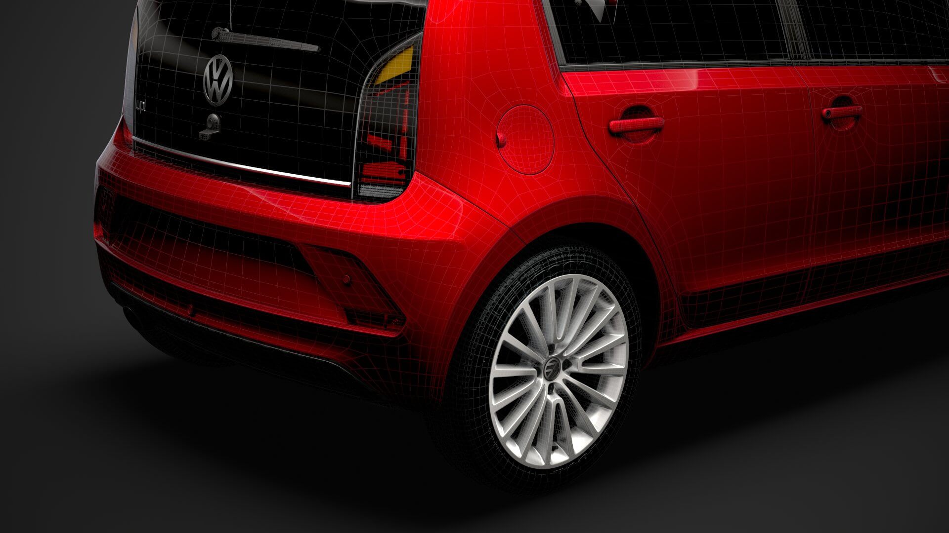 Vw Up 5d 2020 - 3D Model by Creator 3D