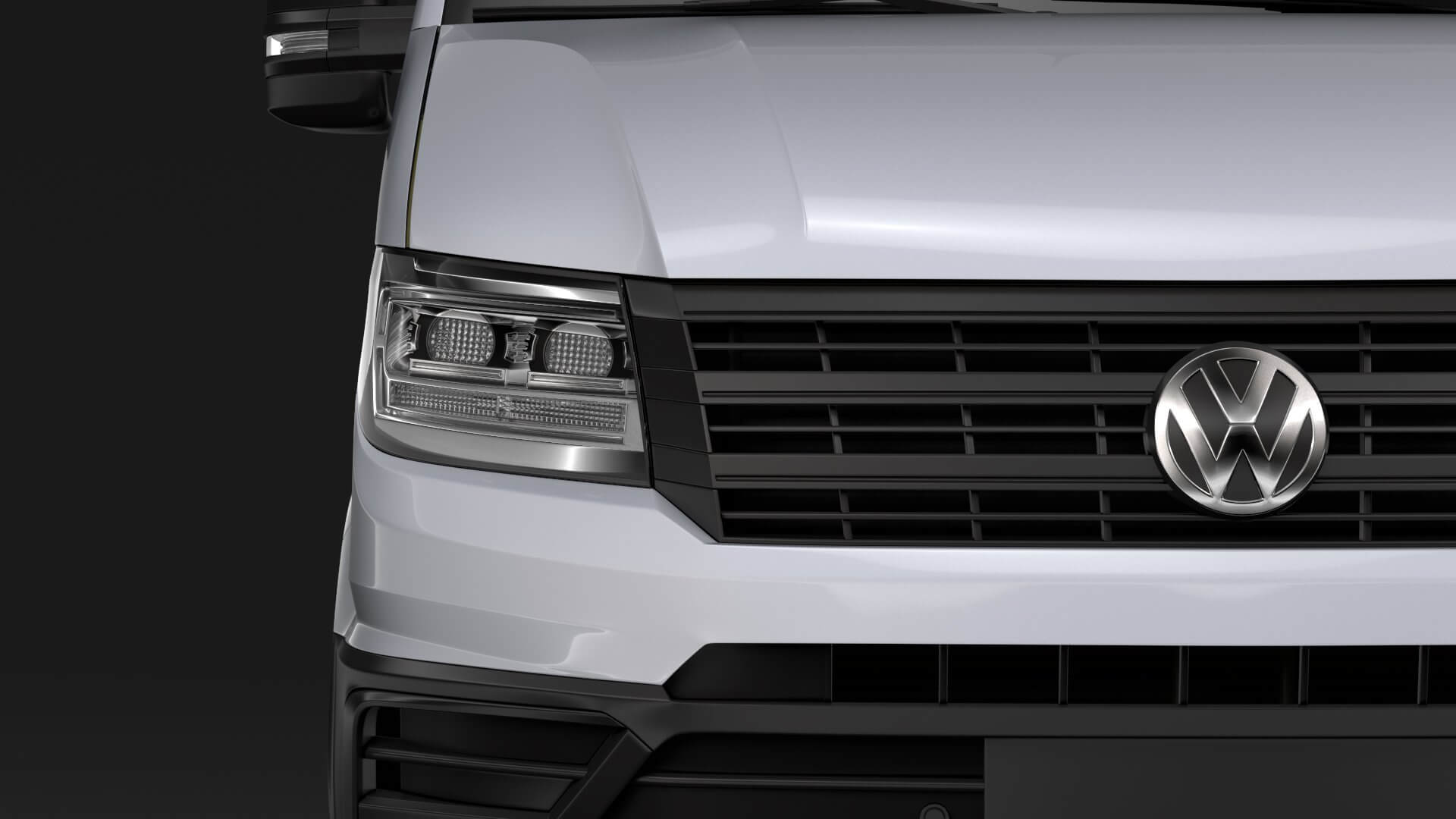 VW Crafter Van L3H3 2018 - 3D Model by Creator 3D