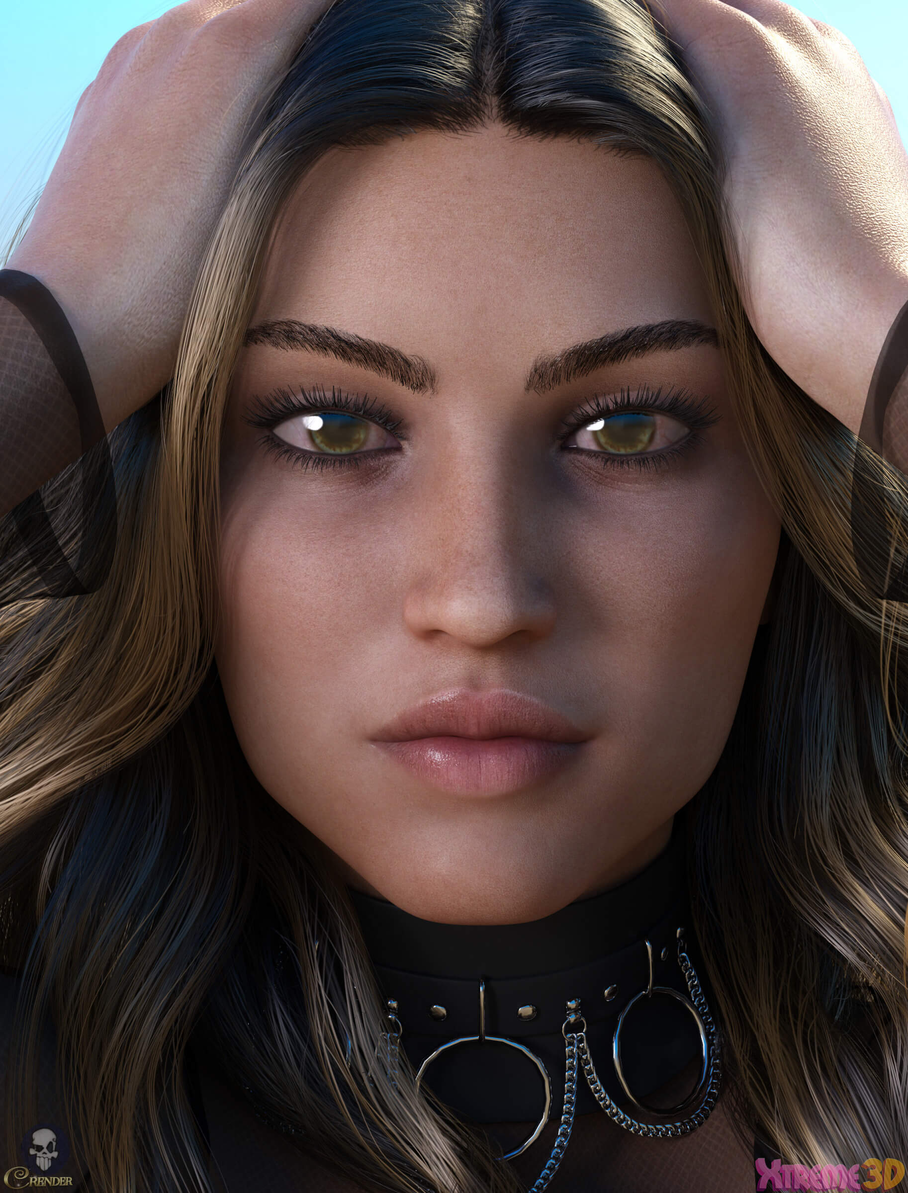 Becky For G8F by USB 3D Render, Digital Art by crender