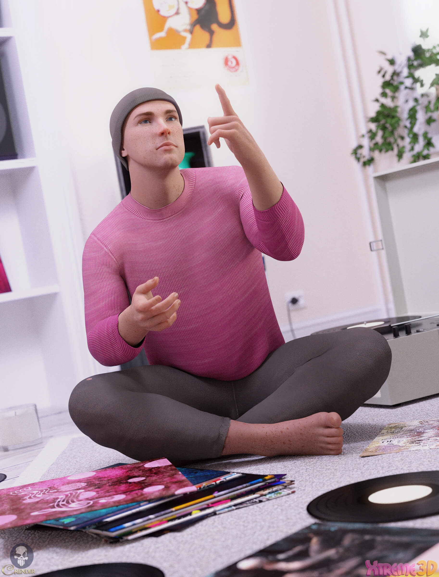 dForce Dylan Outfit for G8MG8.1M by ColorGaleria 3D Render