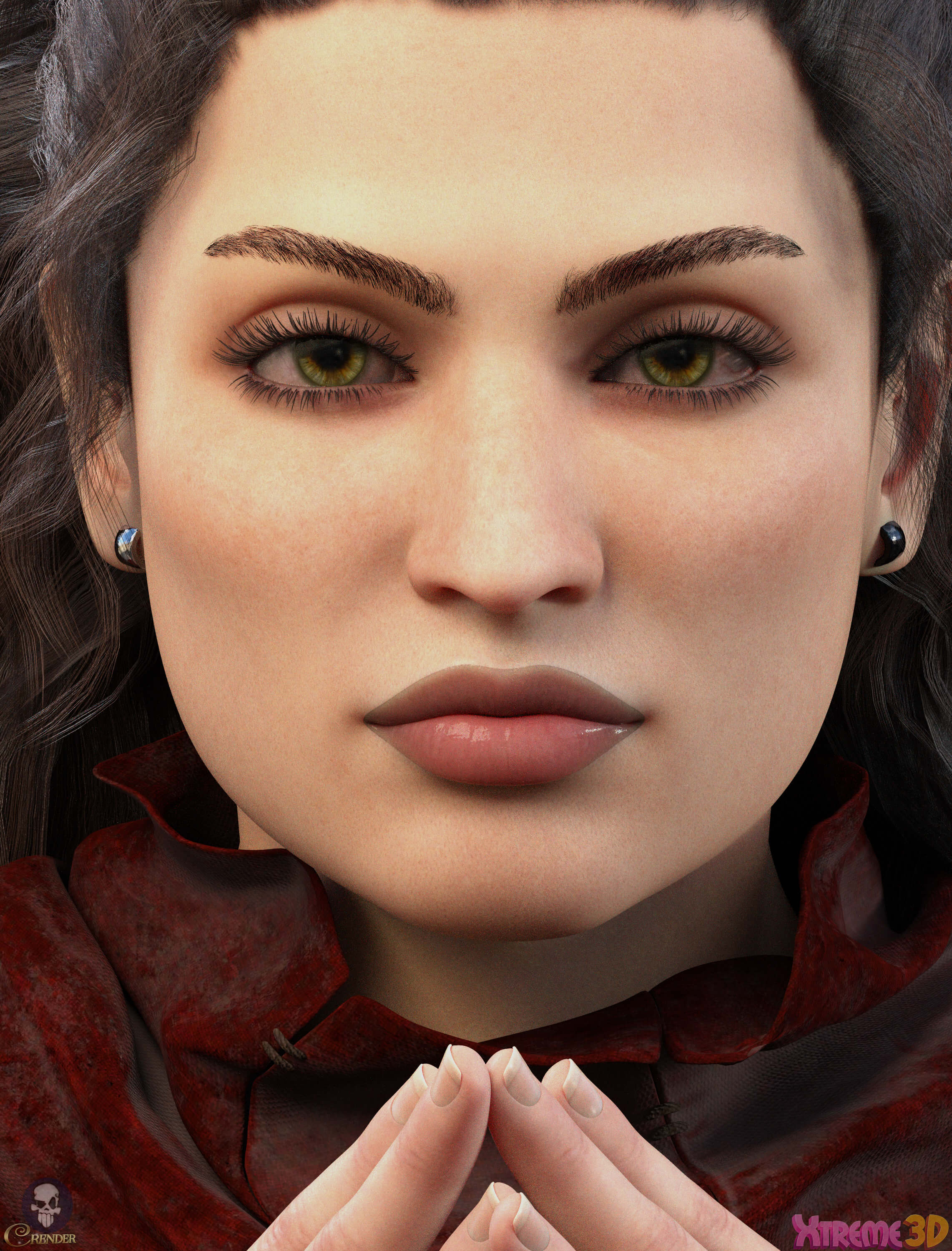 Eliana For G8F by USB 3D Render, Digital Art by crender