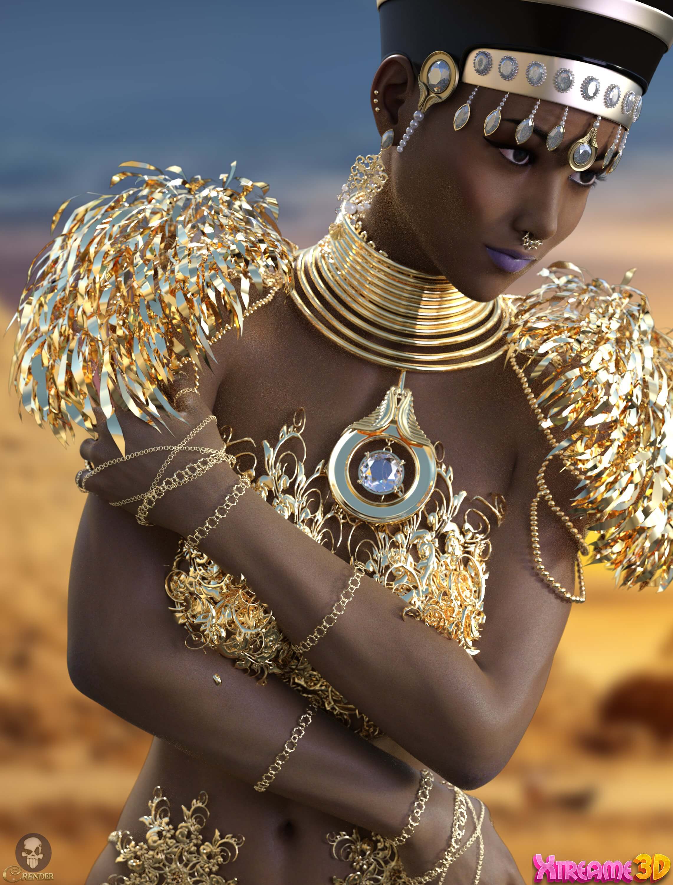 Esmeralda For G8F by Bu es 3D Render, Digital Art by crender