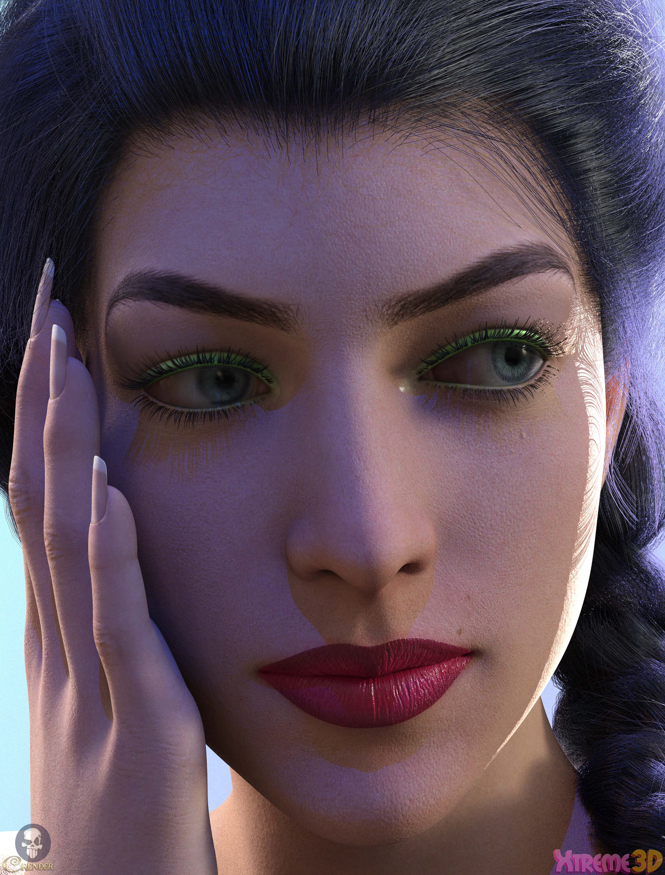 Female Faces of the European Mediterranean by Bu es Desing