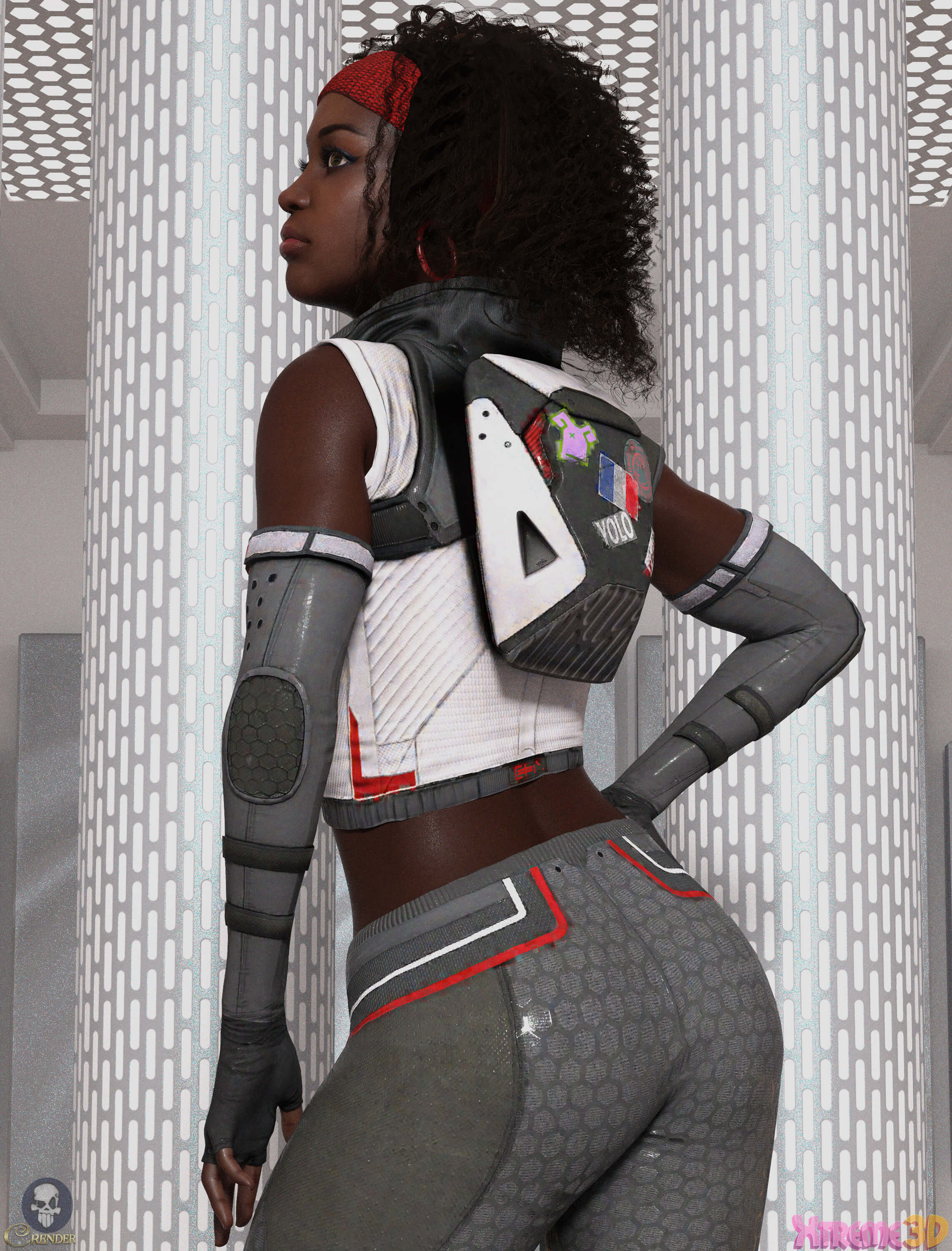 Lancer for G8F by NathanPrescott 3D Render by crender