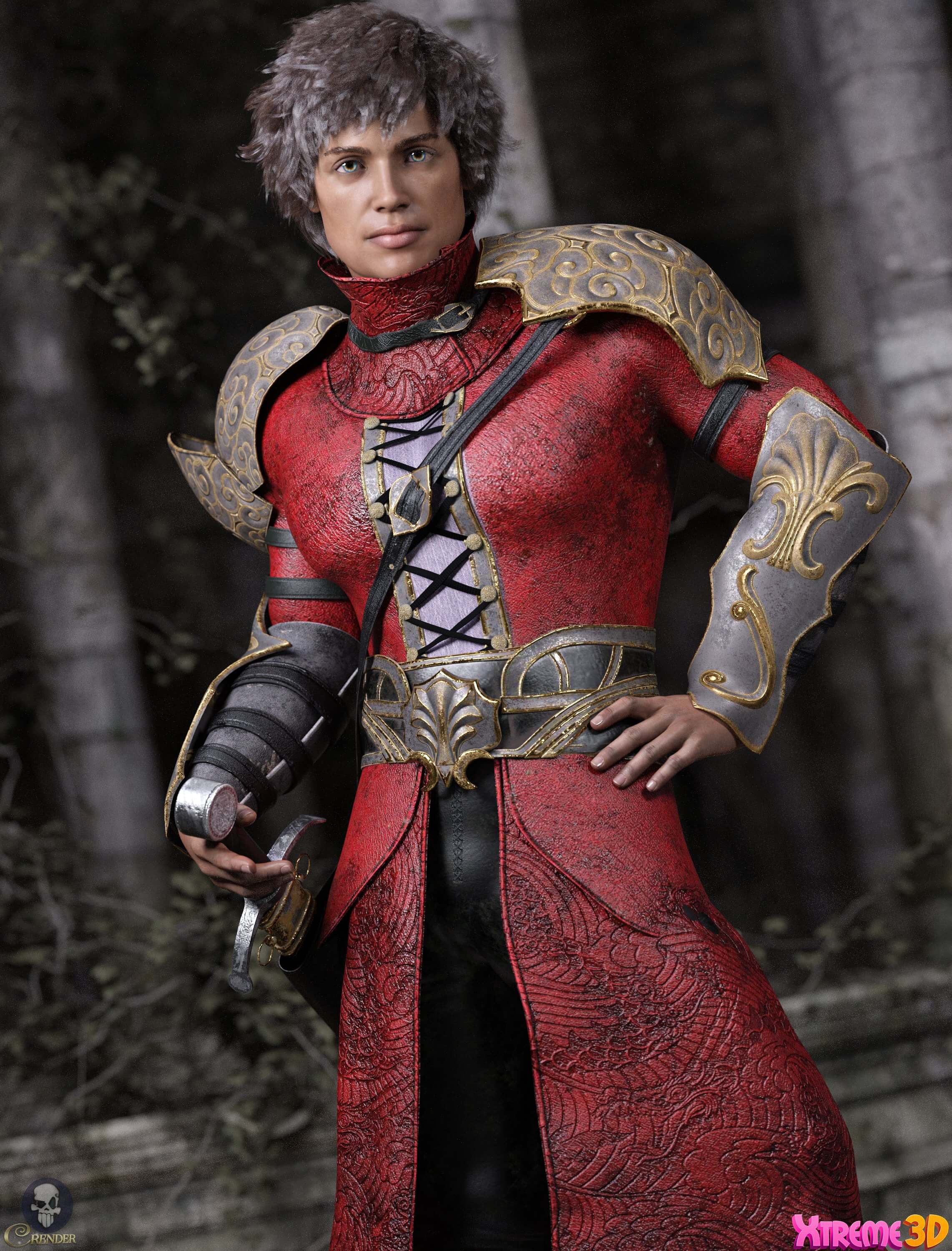 Rick For G8M by USB 3D Render, Digital Art by crender