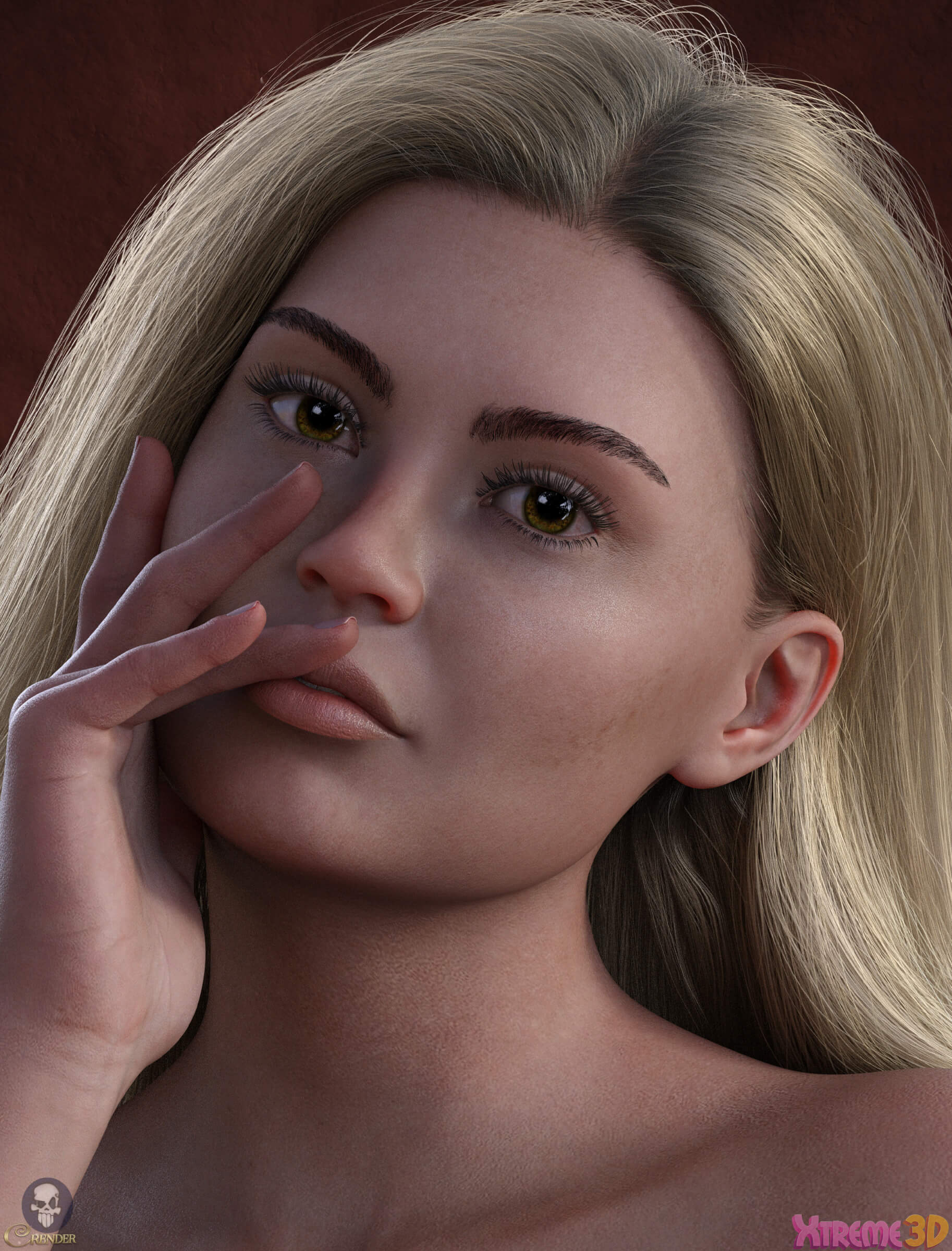 Tiffany For G8F by USB 3D Render, Digital Art by crender