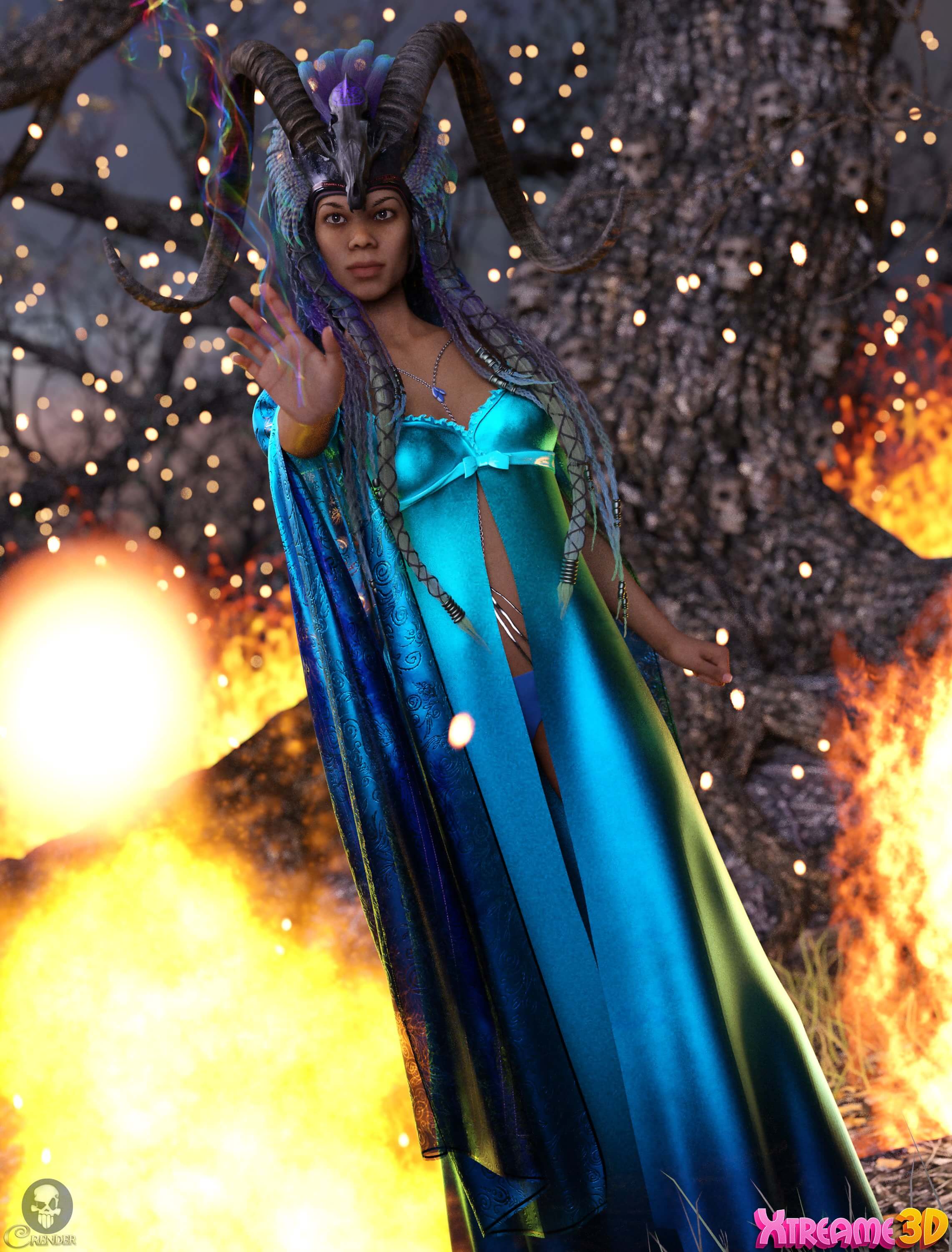 Yohanny for G8F by Bu_es Desing 3D Render, Digital Art by crender
