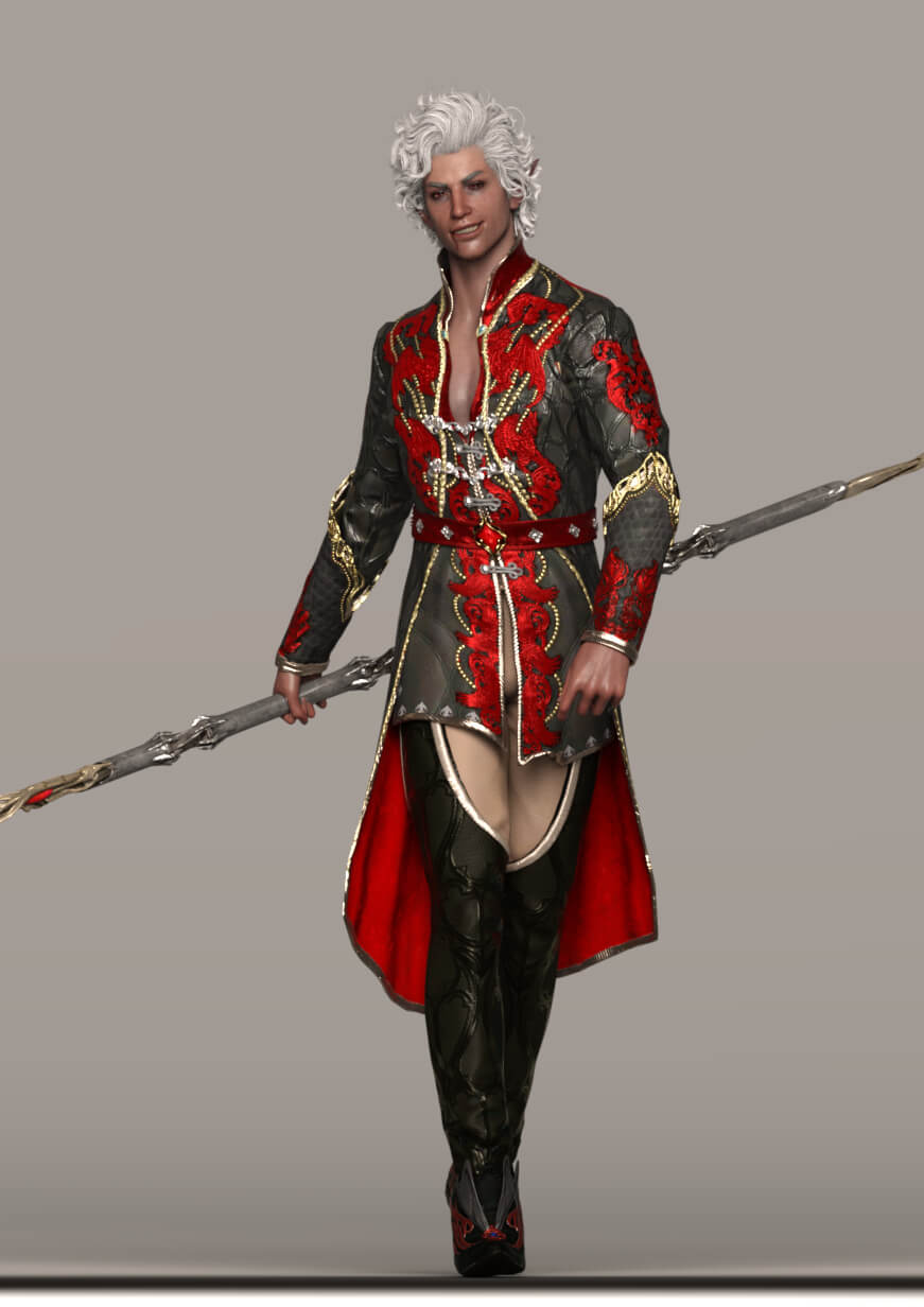 Astarion for Genesis 9 Showcase 3D Render by crimsonia