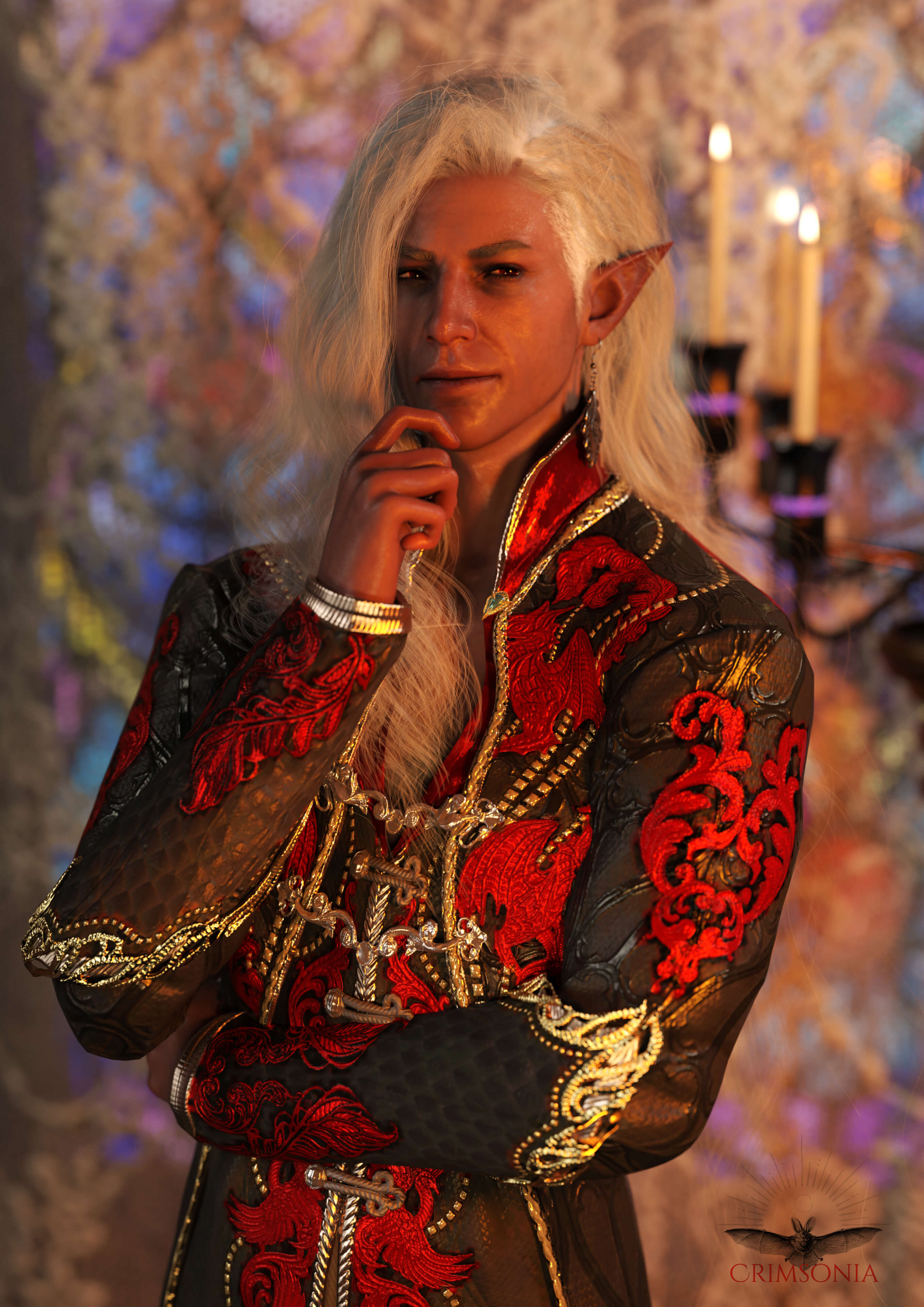 Astarion for Genesis 9 Showcase 3D Render by crimsonia