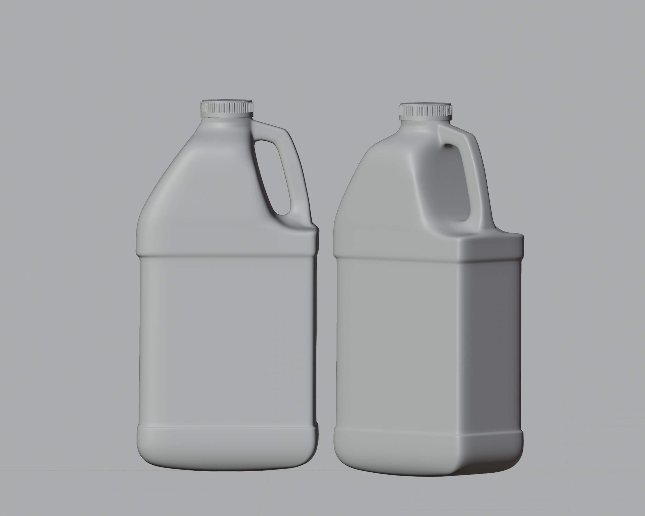 Plastic Gallon Container - 3D Model by crop3d