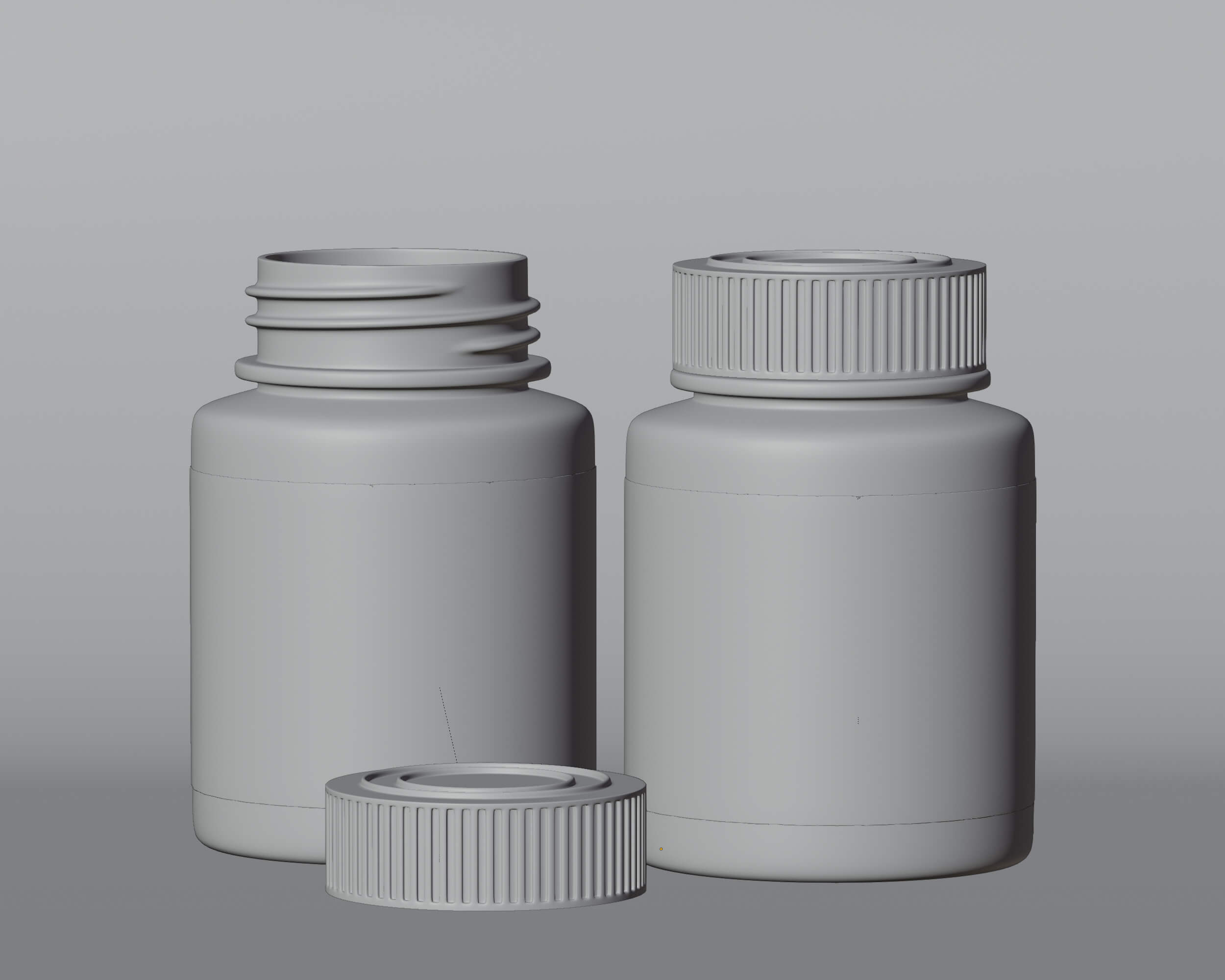 Supplement Bottle - 3D Model by crop3d