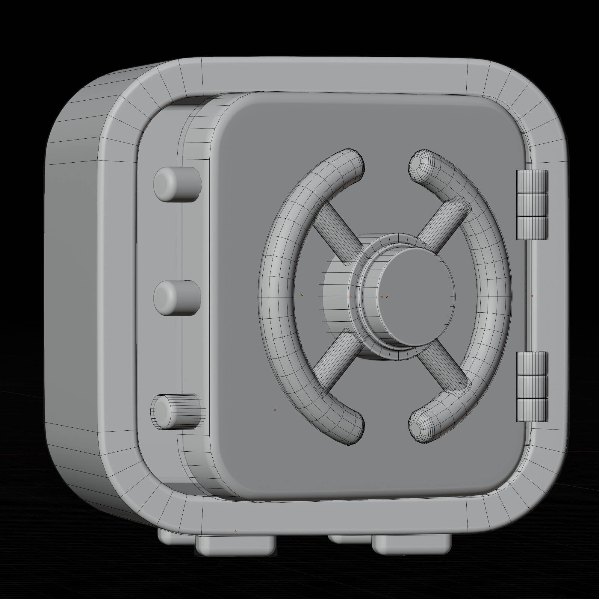 Vault Locker - 3D Model by crop3d