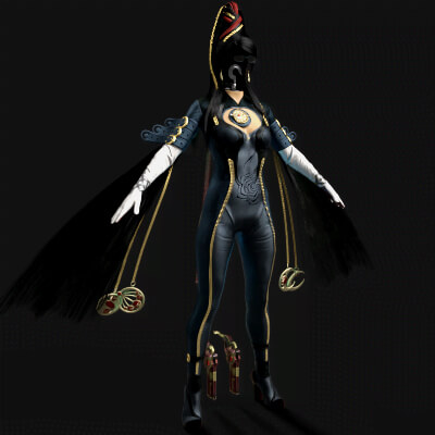 dForce TFD Gley Bayonetta Outfit G8F - Daz Content by CrypticNull