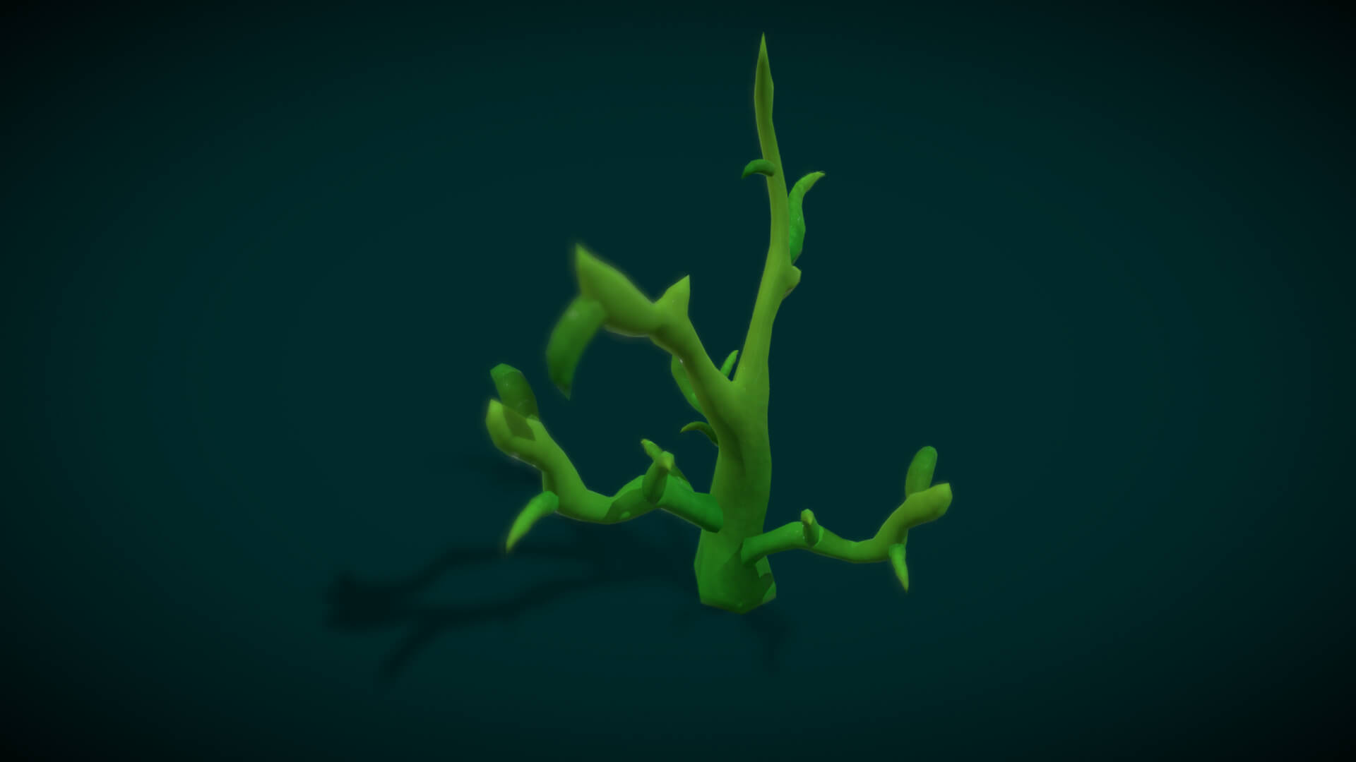 Cartoon Seaweed 10 - 3D Model by cuongvc