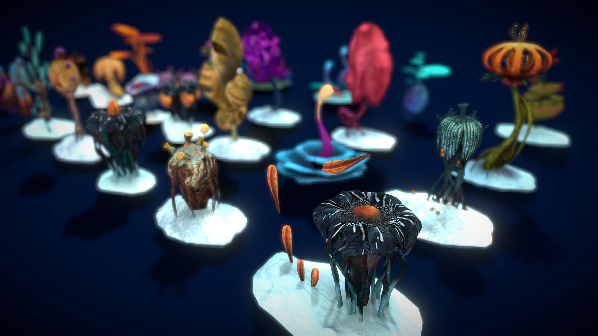 Cartoon Seaweed 12 - 3D Model by cuongvc