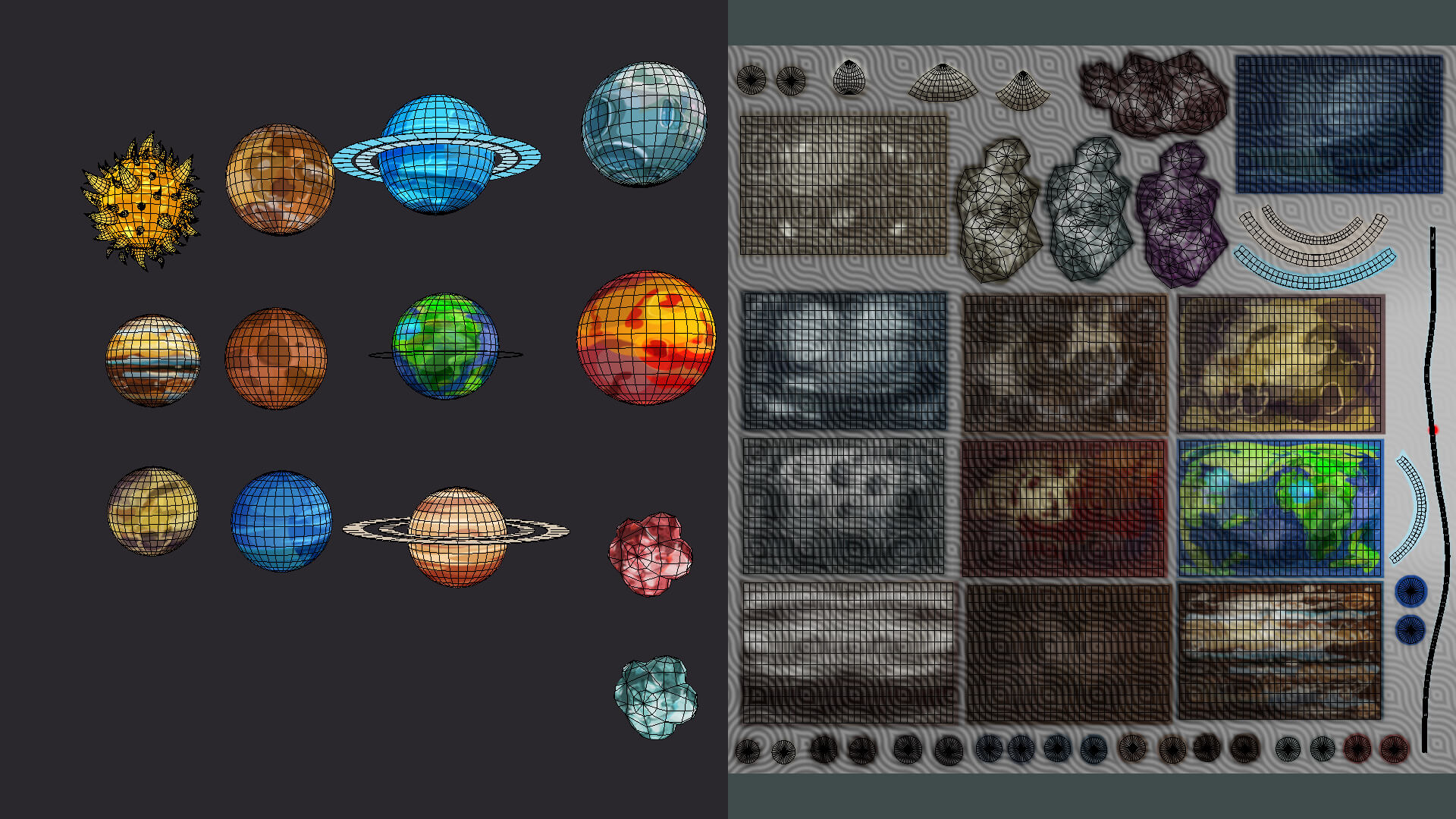 Cartoon Solar System - 3D Model by cuongvc