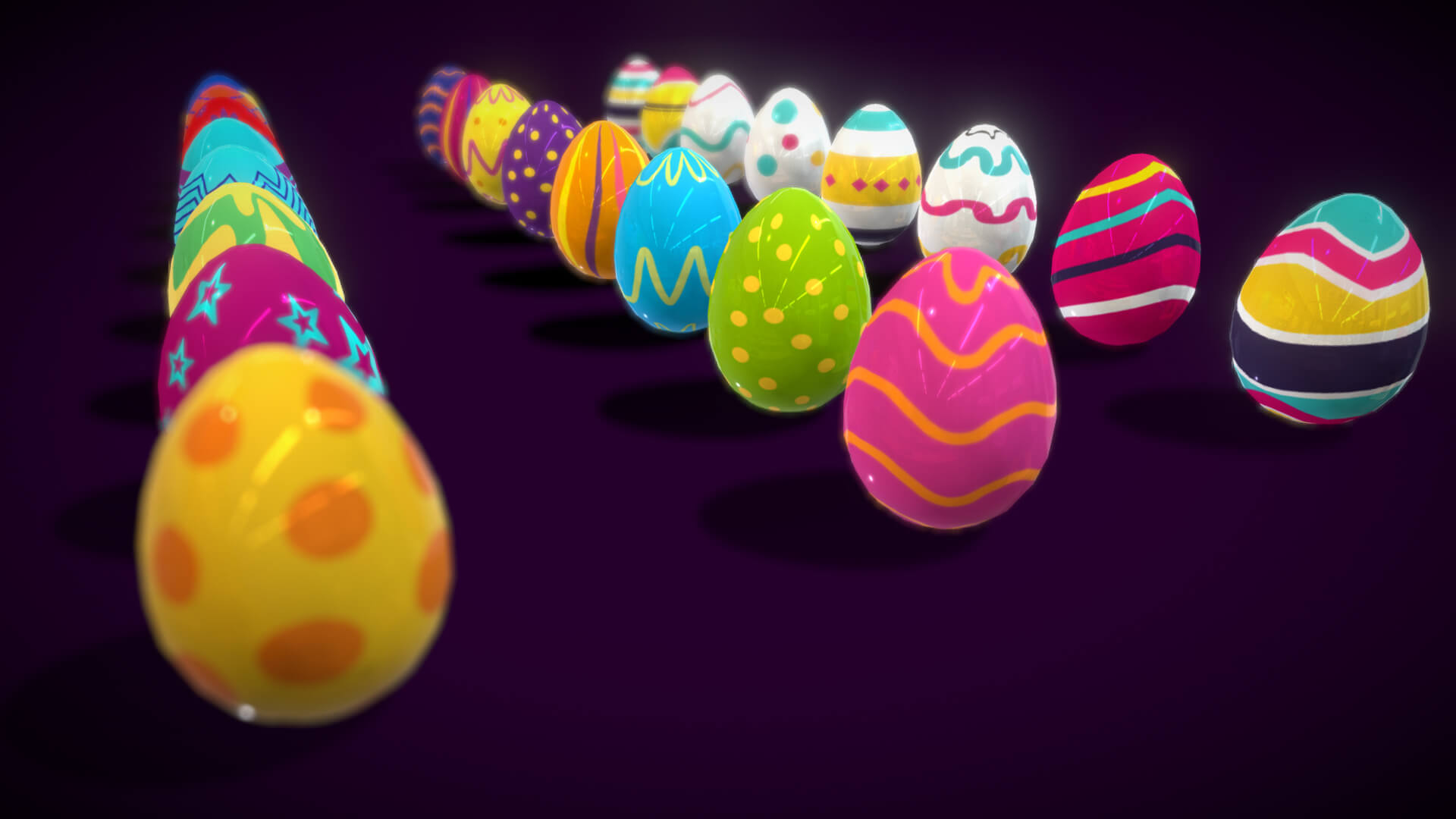 Colections Easter Eggs4 - 3D Model by cuongvc