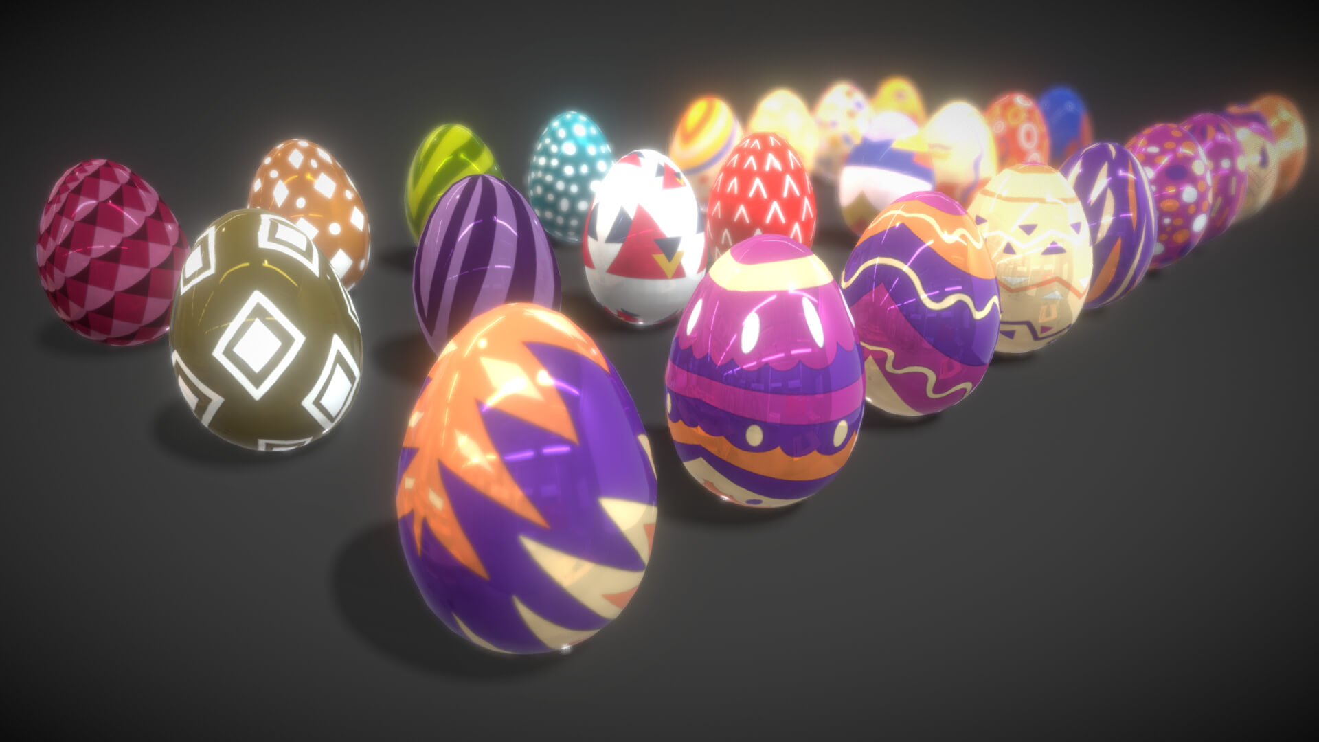 Collections Easter Eggs9 - 3D Model by cuongvc
