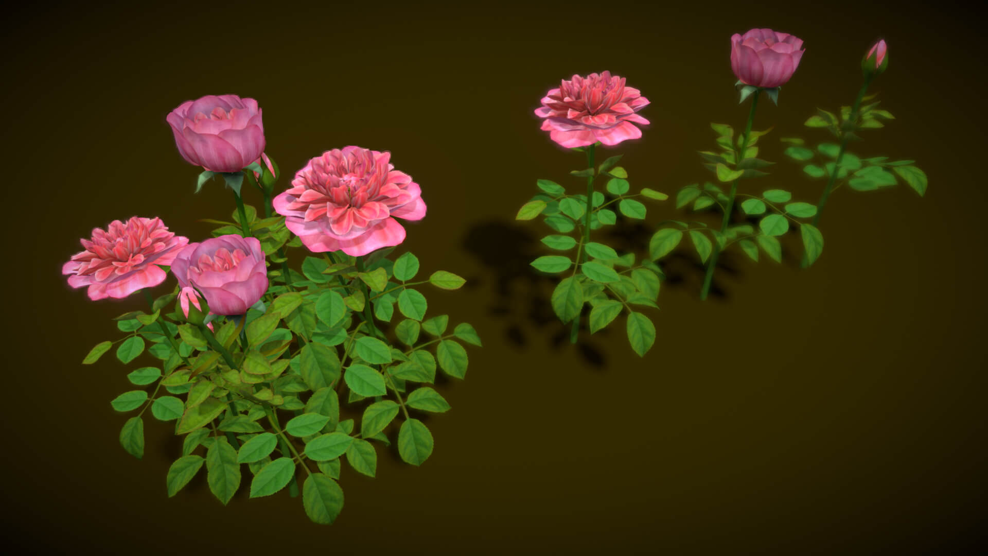 Flower Rose Juliet - 3D Model by cuongvc