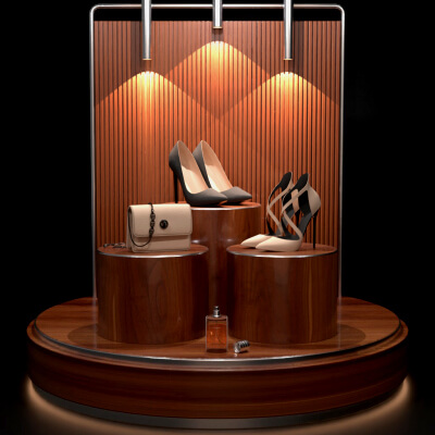 Glb 3D Models | Interiors | Podiums | RenderHub