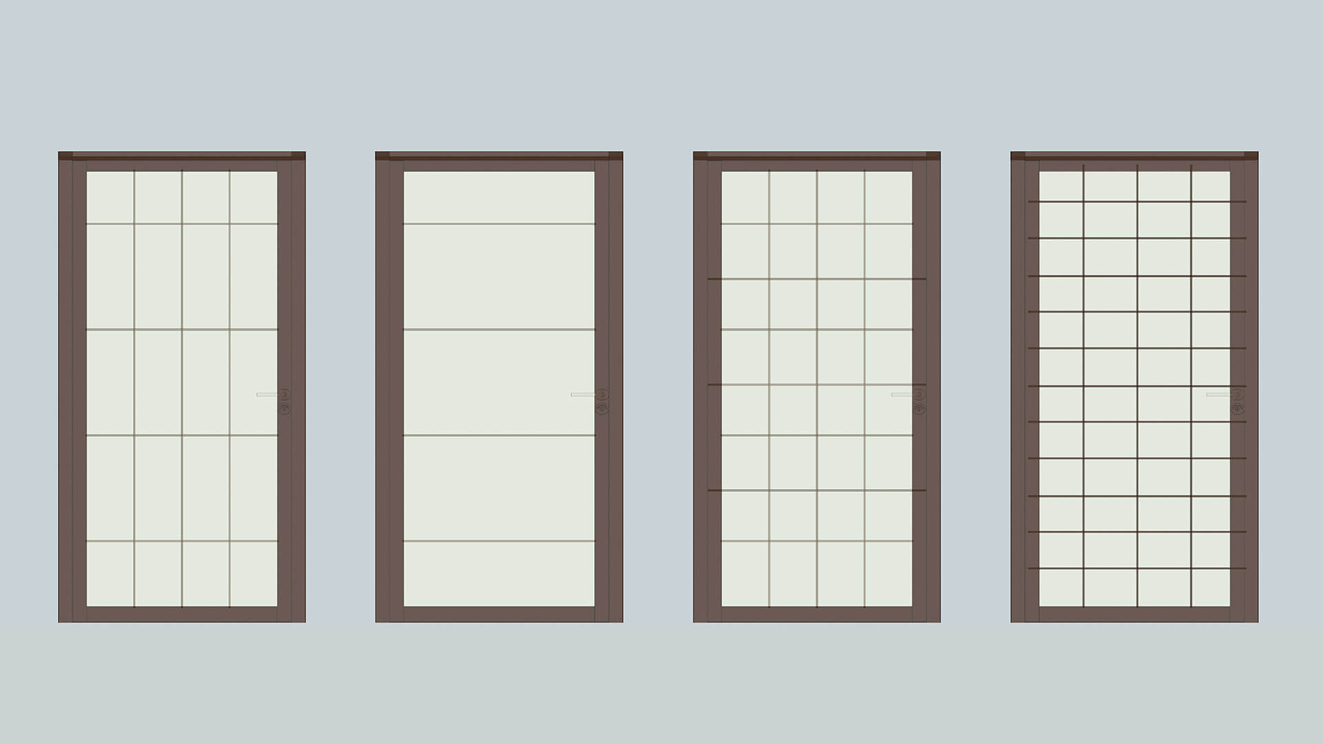 Shoji- Traditional Japanese Door With Translucent Paper 3D Model by ...