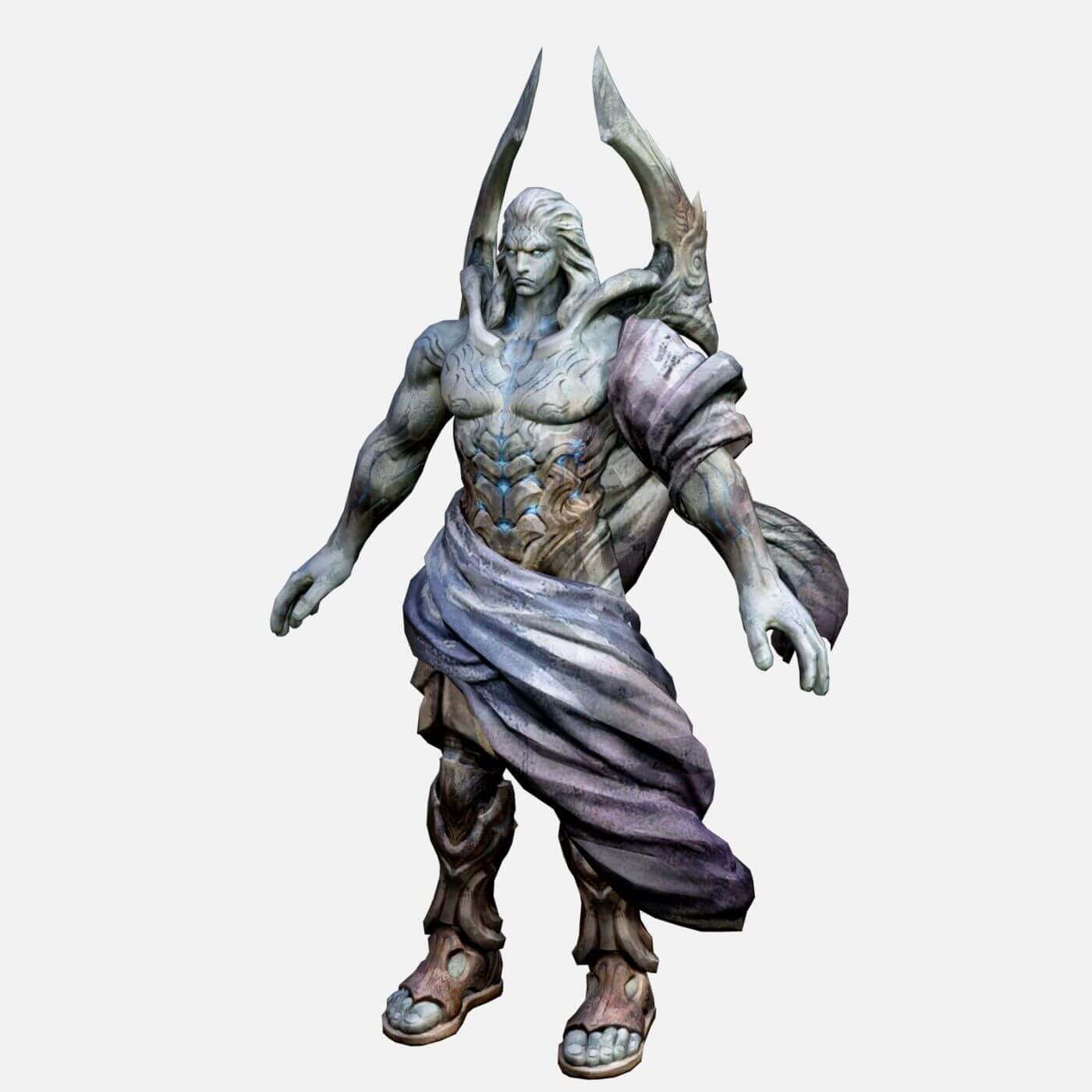 Greek God Character - 3D Model by cw24