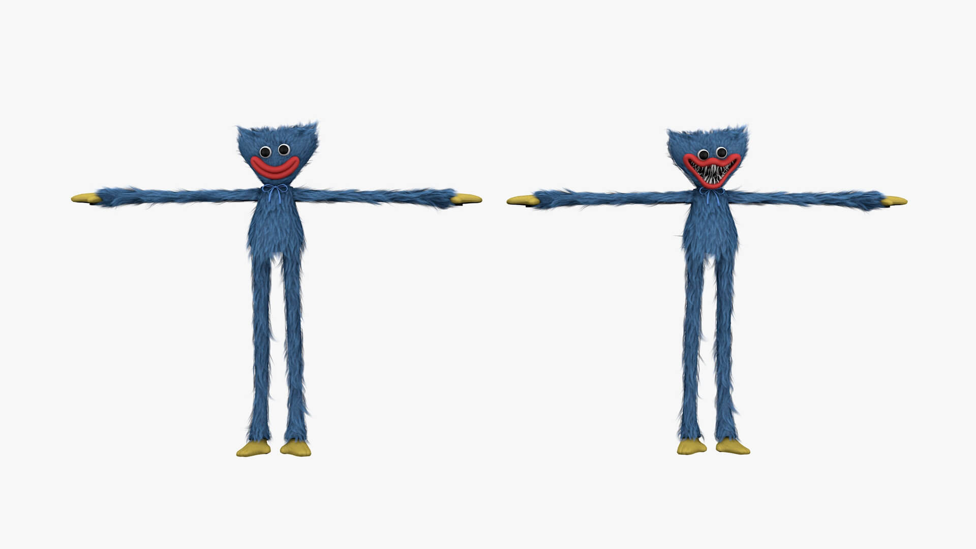 Huggy Wuggy - 3D Model by Cyberon1ck