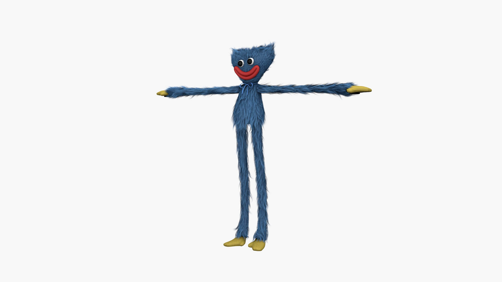 Huggy Wuggy - 3D Model by Cyberon1ck