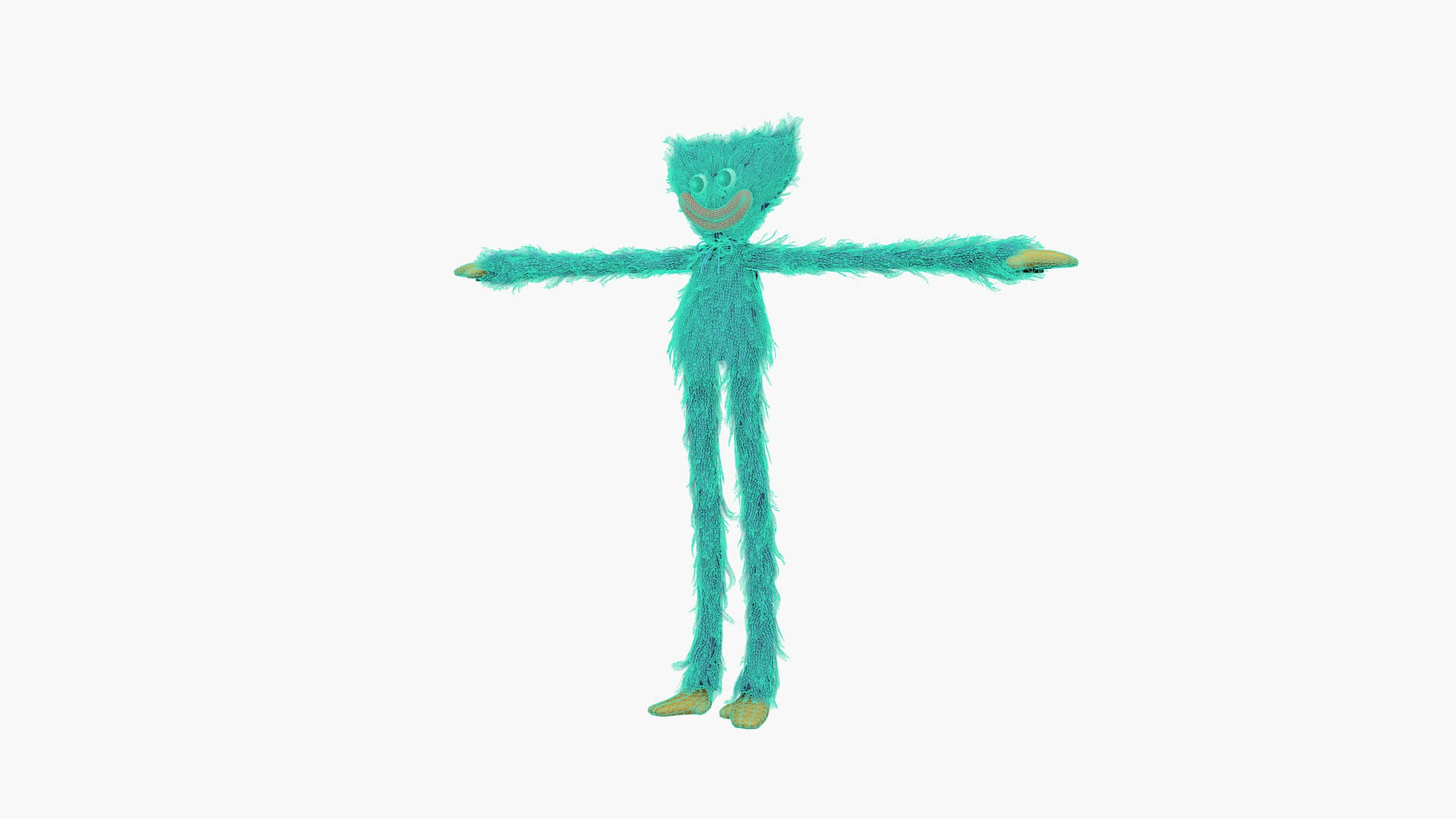 Huggy Wuggy - 3D Model by Cyberon1ck