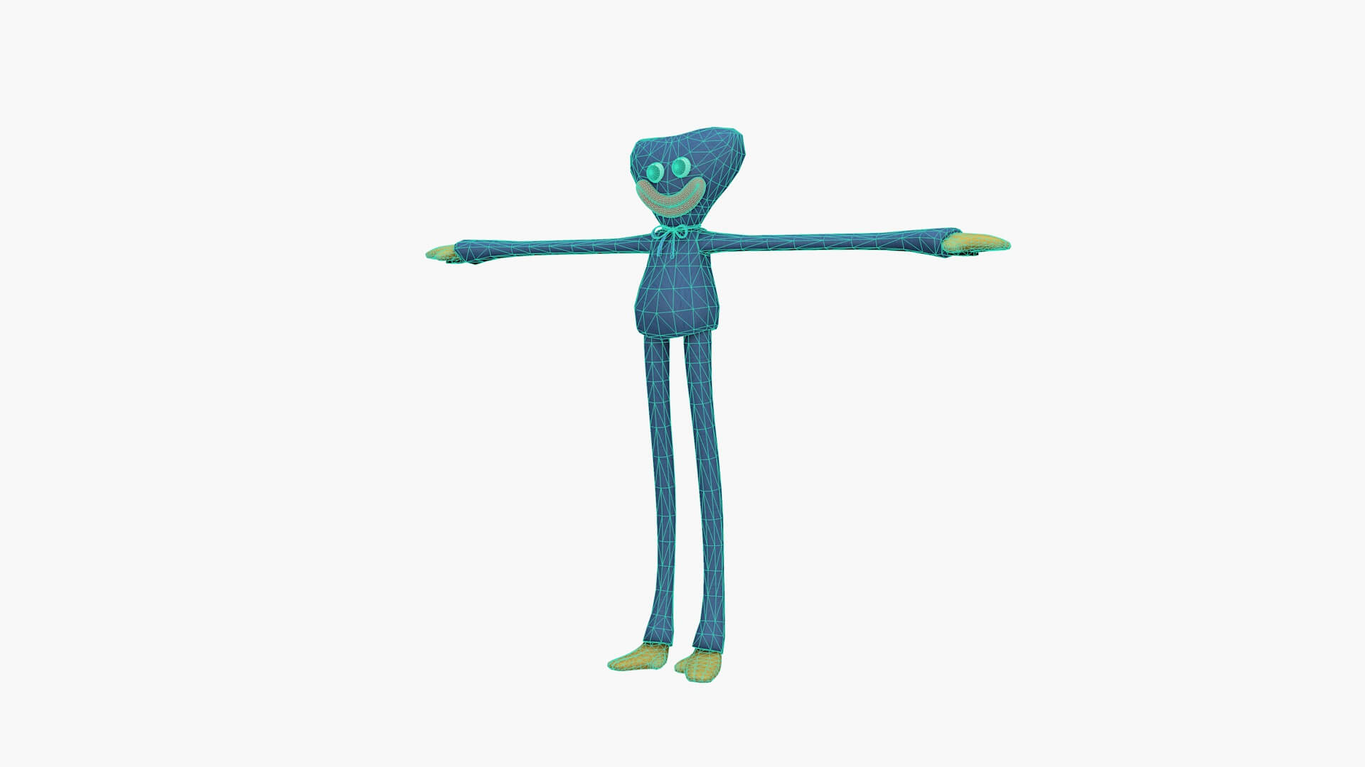 Huggy Wuggy - 3D Model by Cyberon1ck