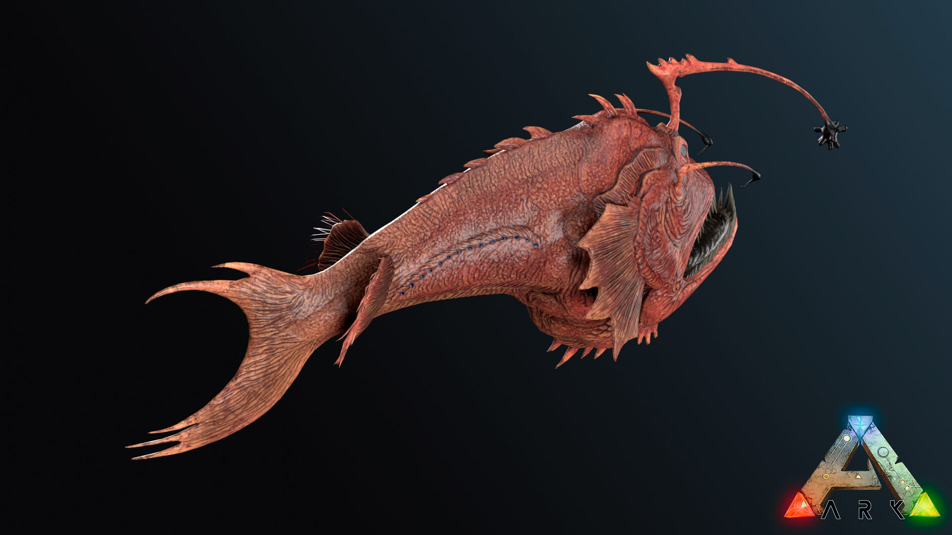 Ark: Survival Evolved - Anglerfish 3D Model by Cyberon1ck