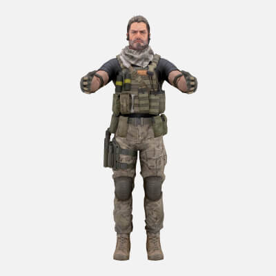 Eagle Eye - Sudden Attack 2 3D Model by Cyberon1ck
