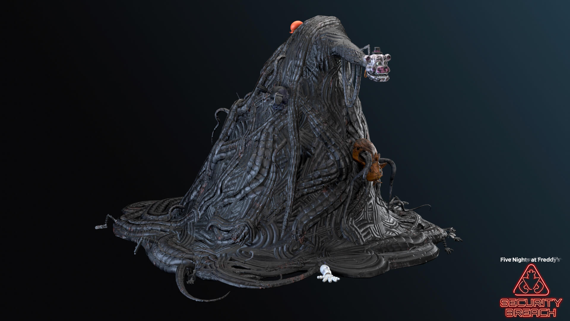 Five Nights at Freddy's: Security Breach - Blob 3D Model by Cyberon1ck