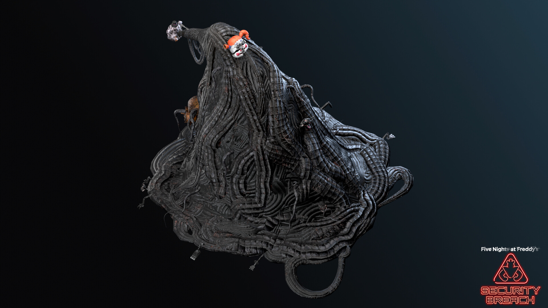 Five Nights at Freddy's: Security Breach - Blob 3D Model by Cyberon1ck