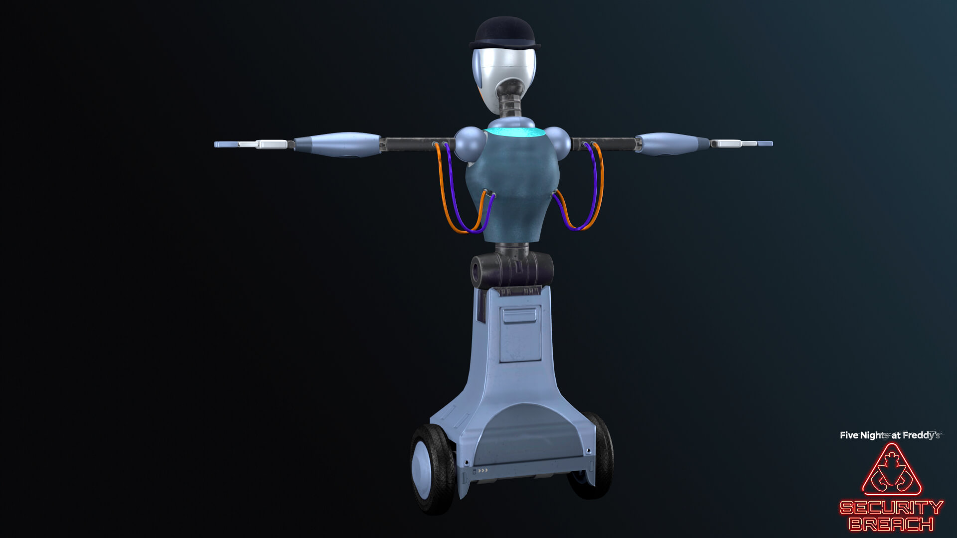 Five Nights at Freddy's: Security Breach - Comedianbot 3D Model by ...