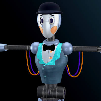 Five Nights at Freddy's: Security Breach - Comedianbot 3D Model by ...