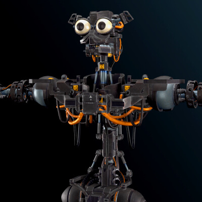 Five Nights at Freddy's: Security Breach - Endo 3D Model by Cyberon1ck