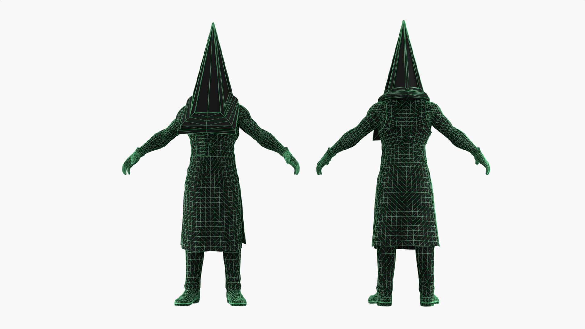 Pyramid Head - 3D Model by Cyberon1ck