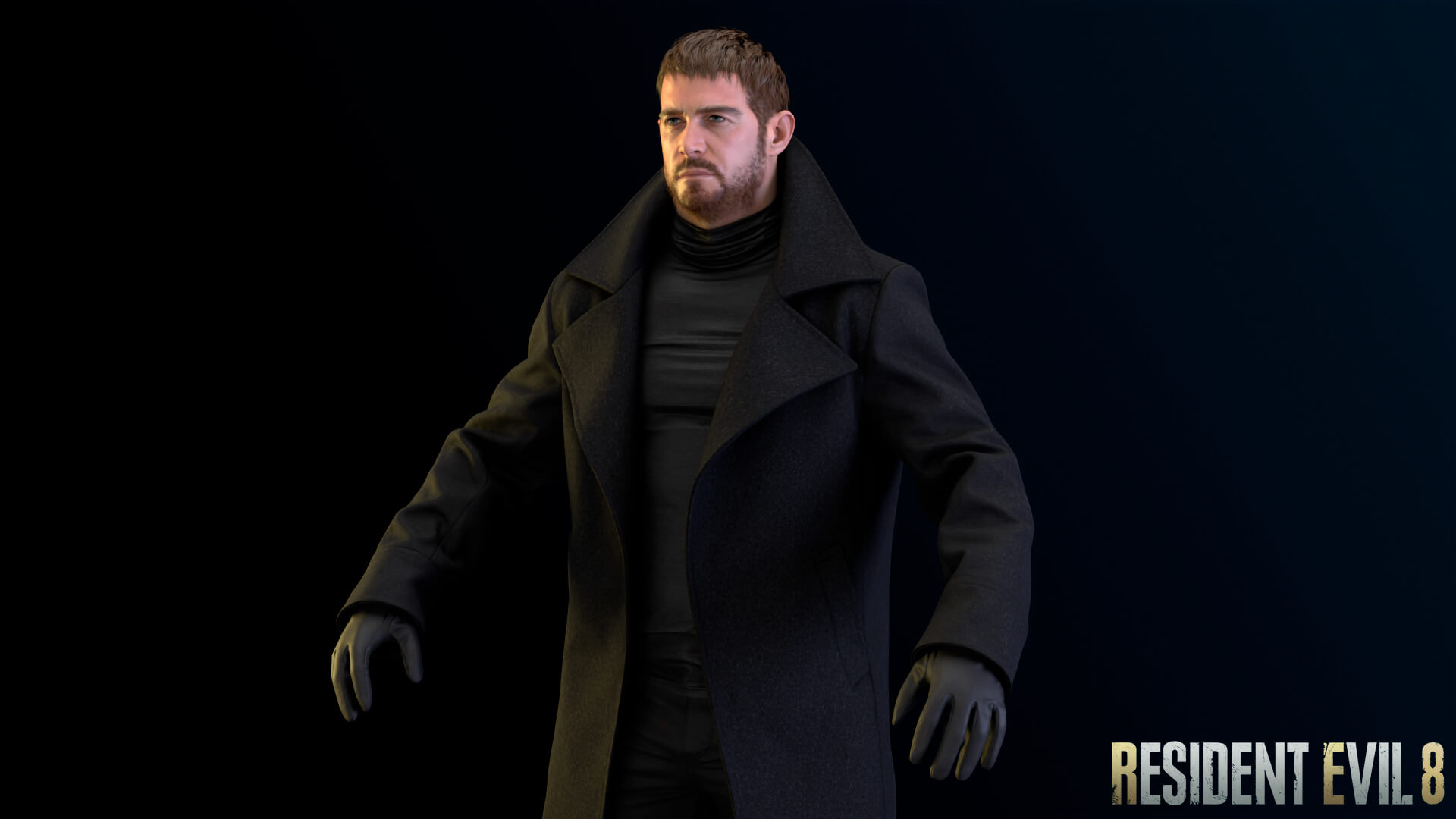 Resident Evil 8 - Chris Redfield 3D Model by Cyberon1ck