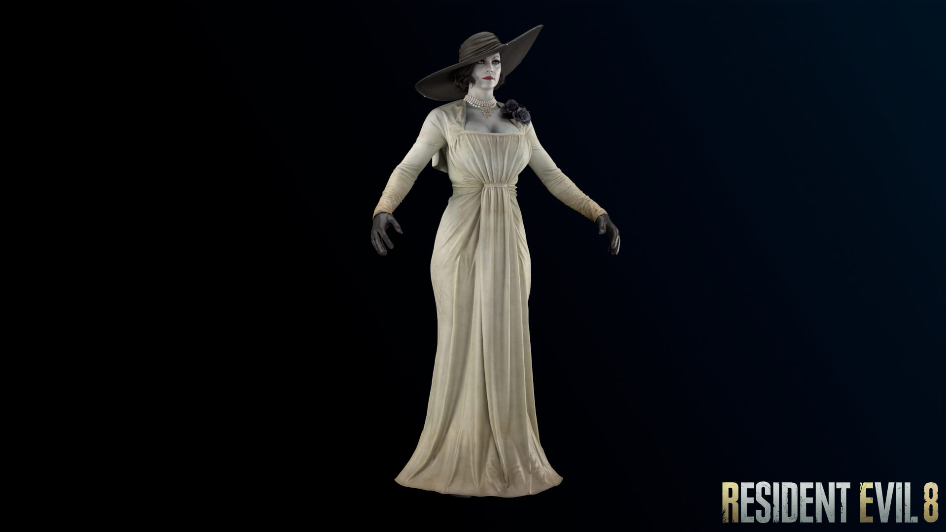 Resident Evil 8 - Lady Dimitrescu 3D Model by Cyberon1ck