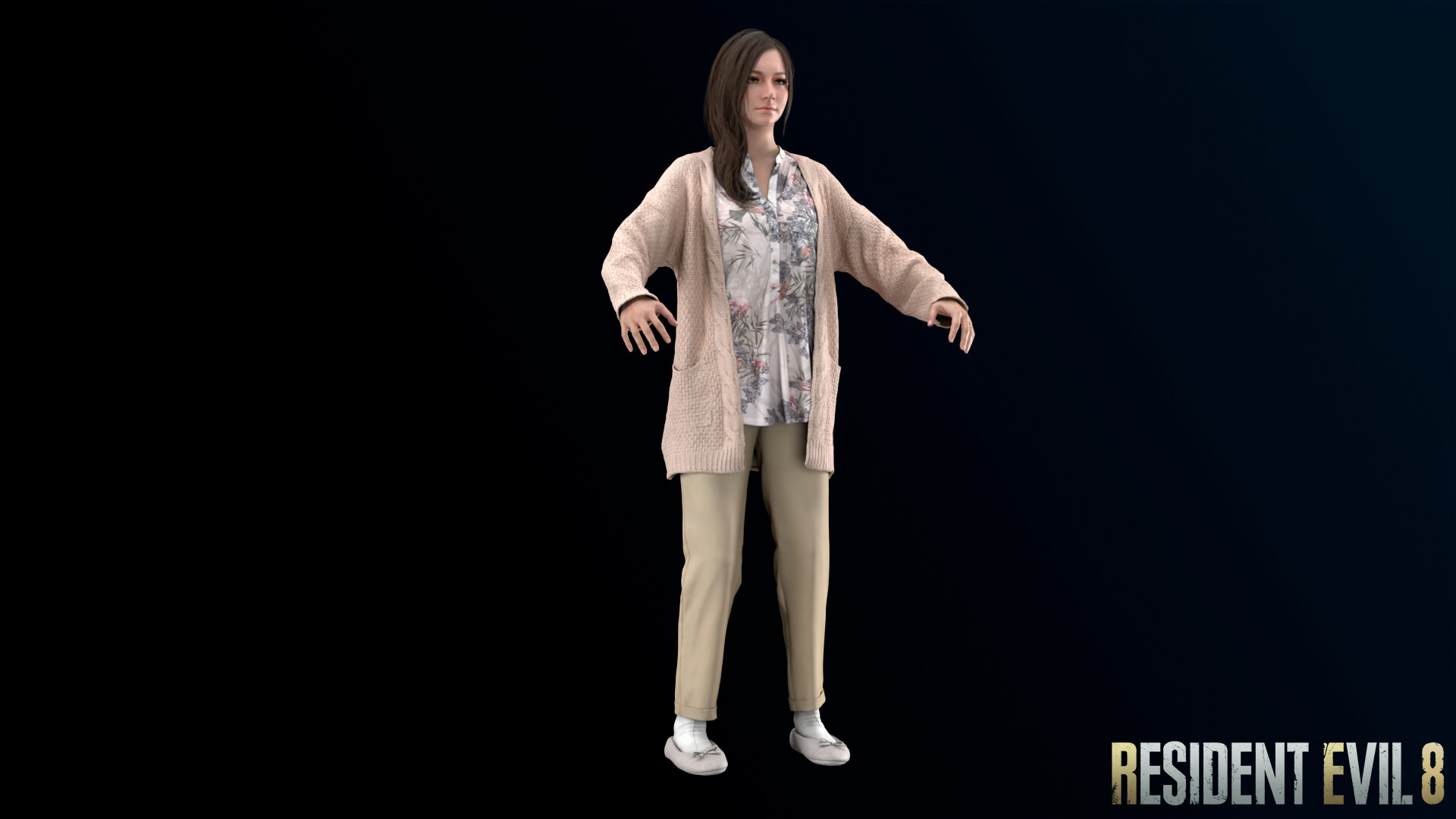 Resident Evil 8 - Mia Winters 3D Model by Cyberon1ck