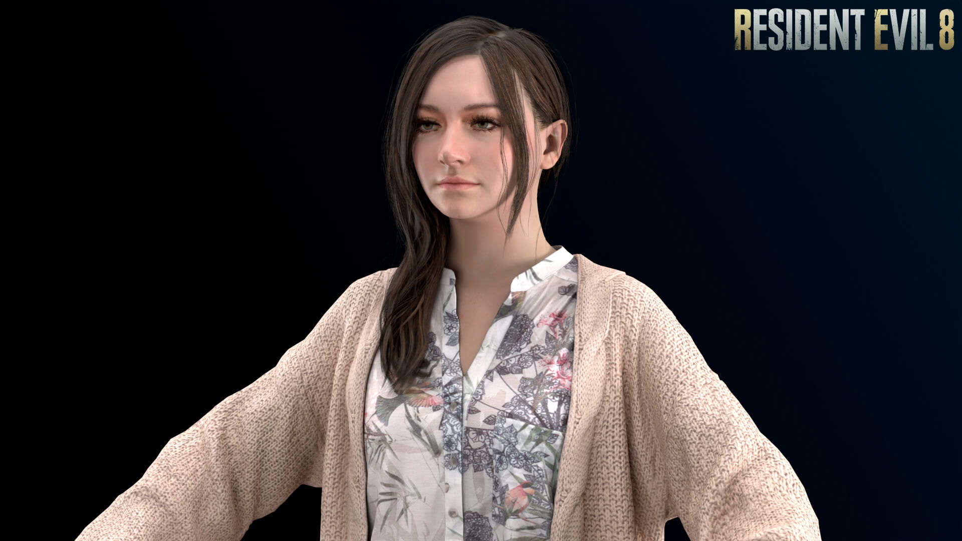 Resident Evil 8 - Mia Winters 3D Model by Cyberon1ck